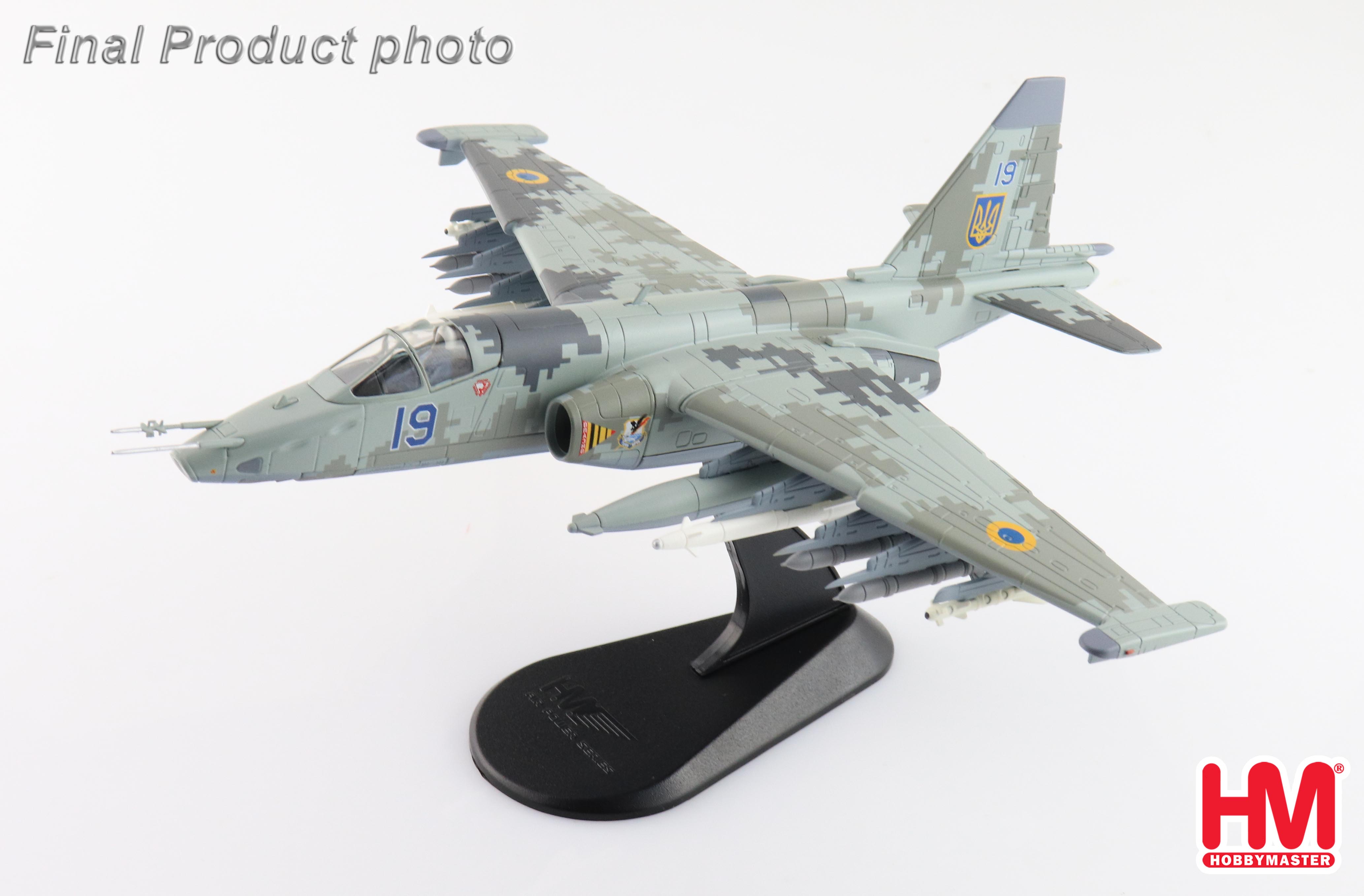 Su-25M1 "Lt. Col. Zhybrov "(low vis. scheme) Blue 19, 299th Tactical ...