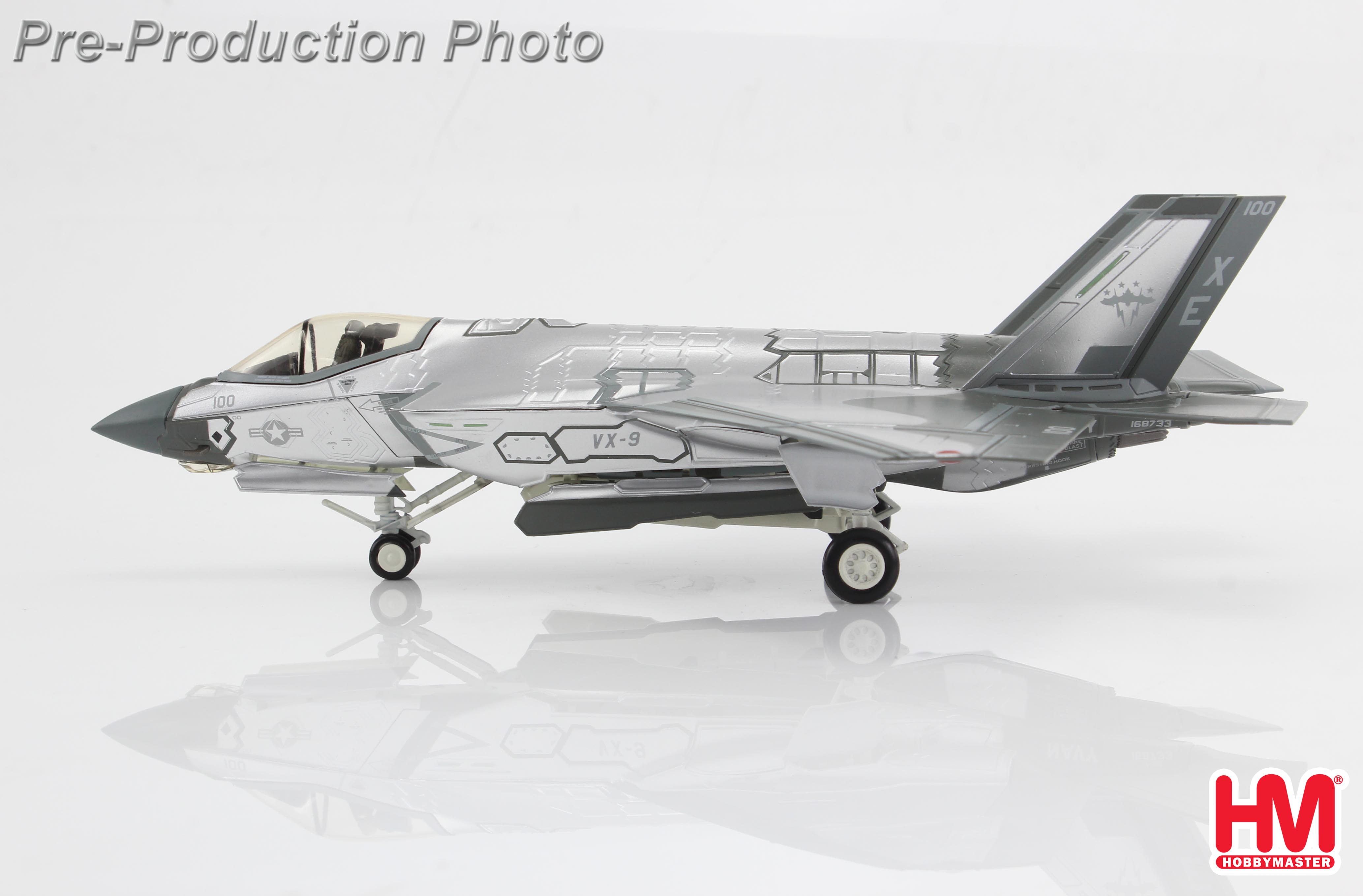 F-35C "Mirror Coating" XE-100/168733, US Navy, August 2022