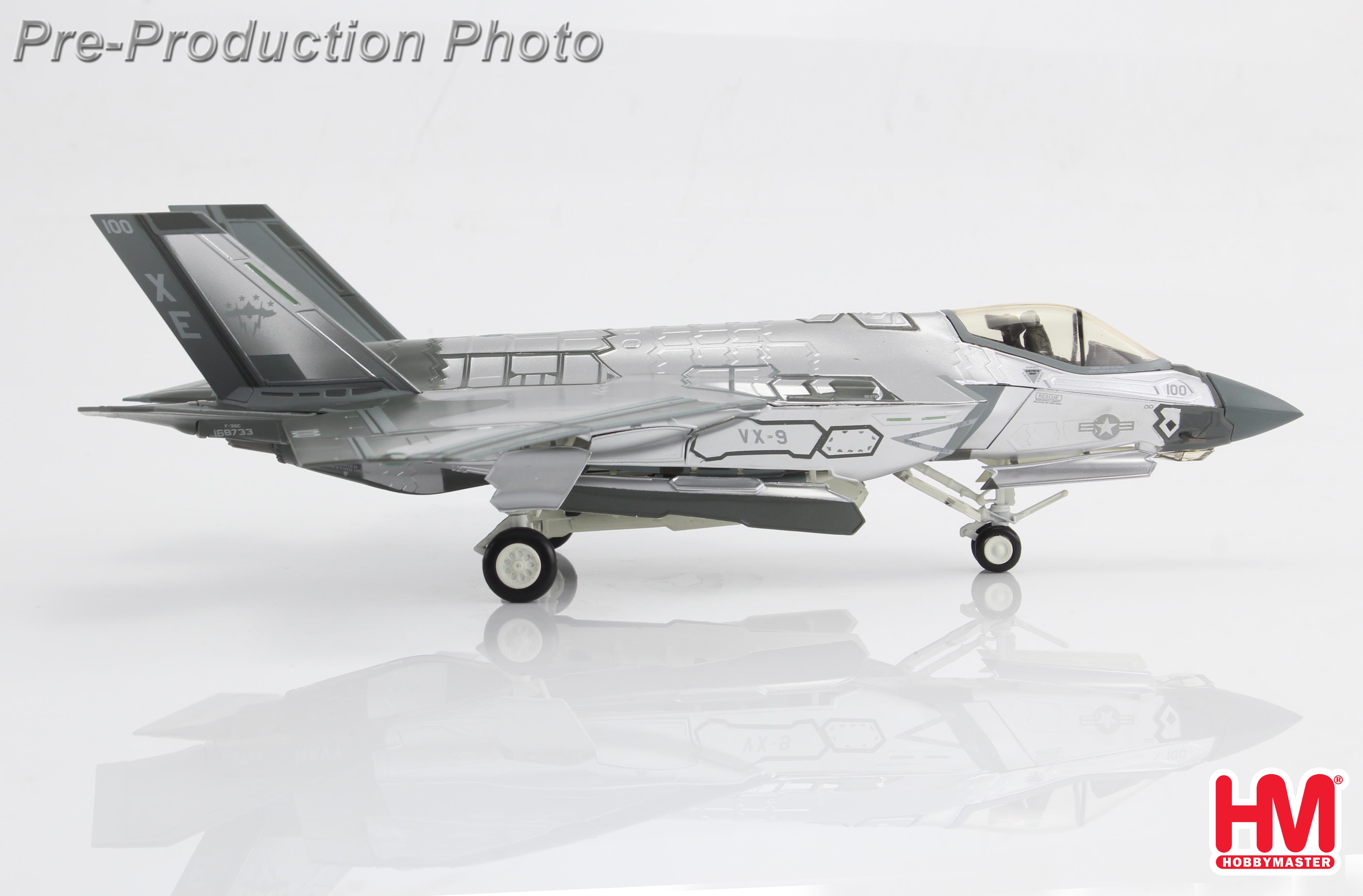F-35C "Mirror Coating" XE-100/168733, US Navy, August 2022