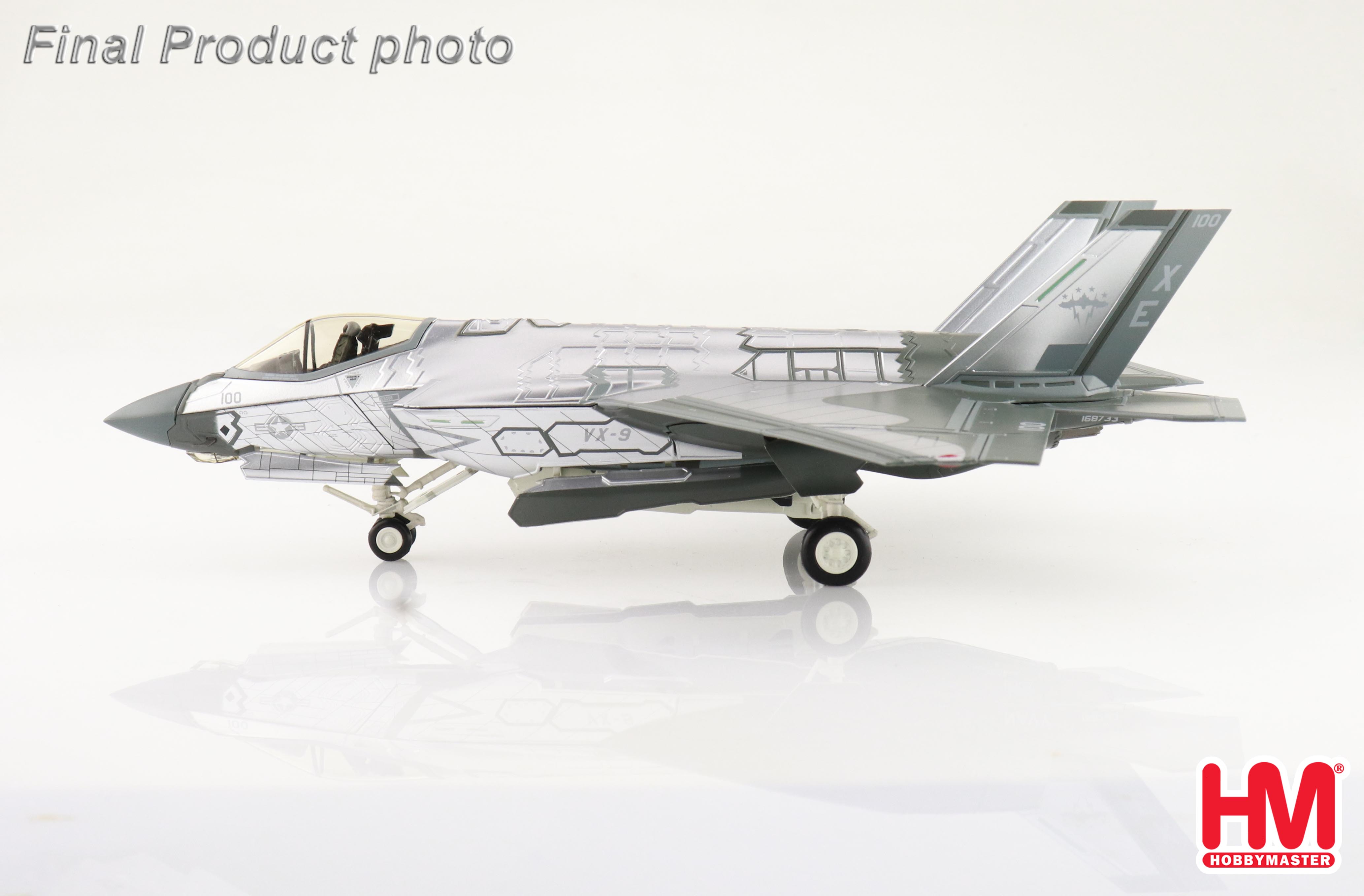F-35C "Mirror Coating" XE-100/168733, US Navy, August 2022