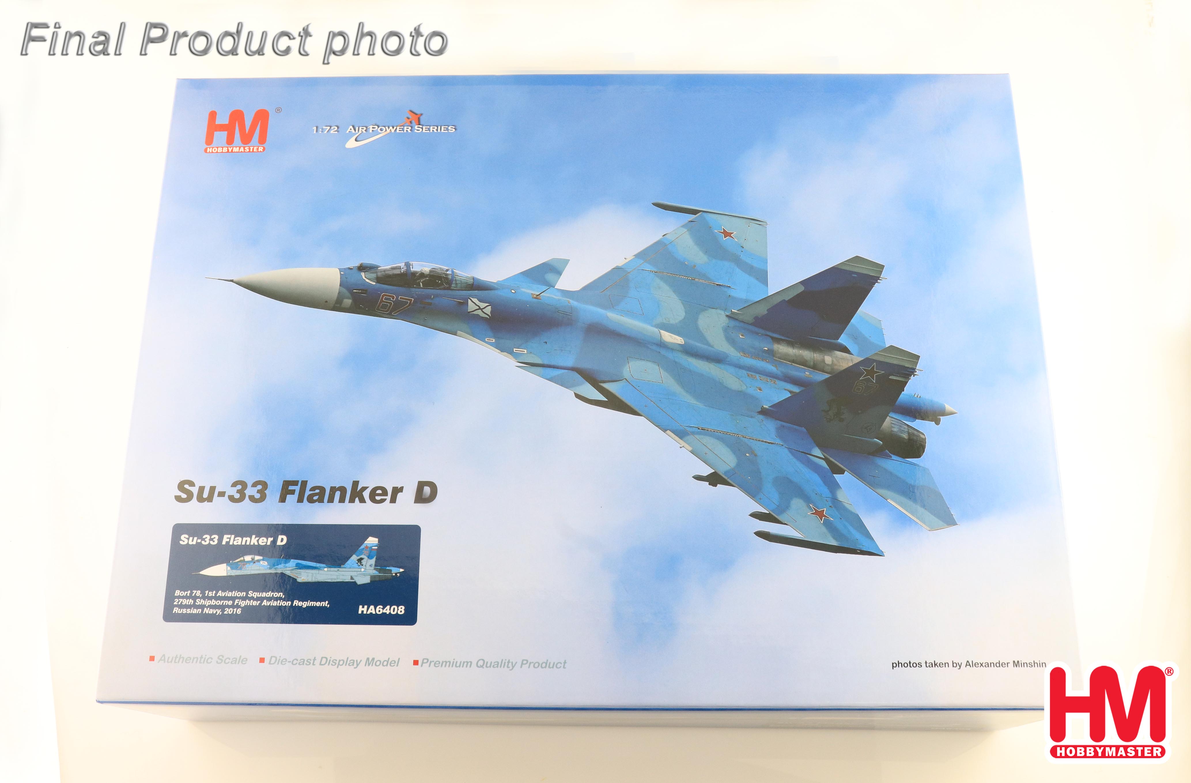 Su-33 Flanker D Bort 78, 1st Aviation Squadron, 279th Shipborne Fighter ...