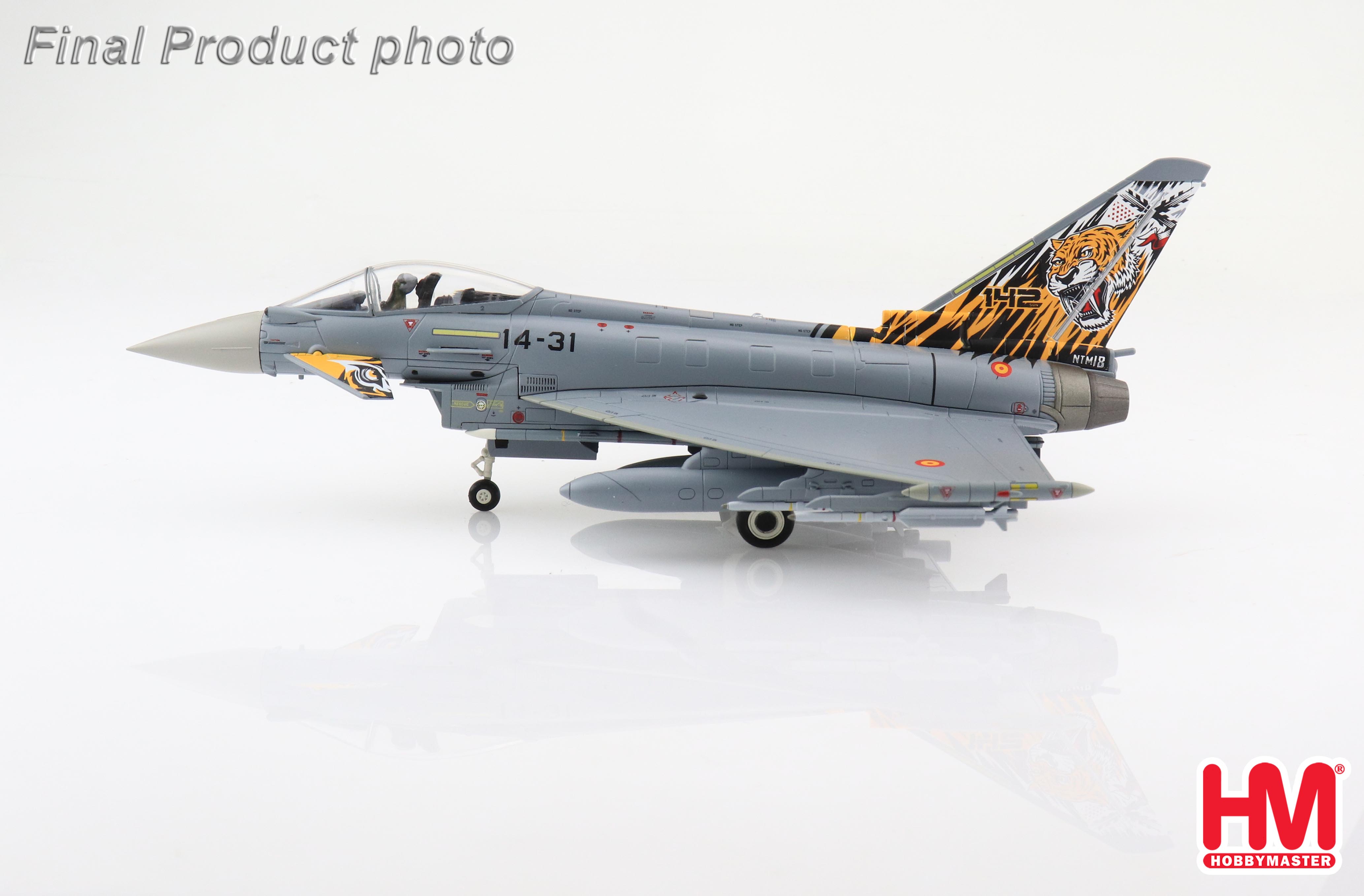 Eurofighter Typhoon 14-31, 142 Squadron, Spanish Air Force, "NATO Tiger ...
