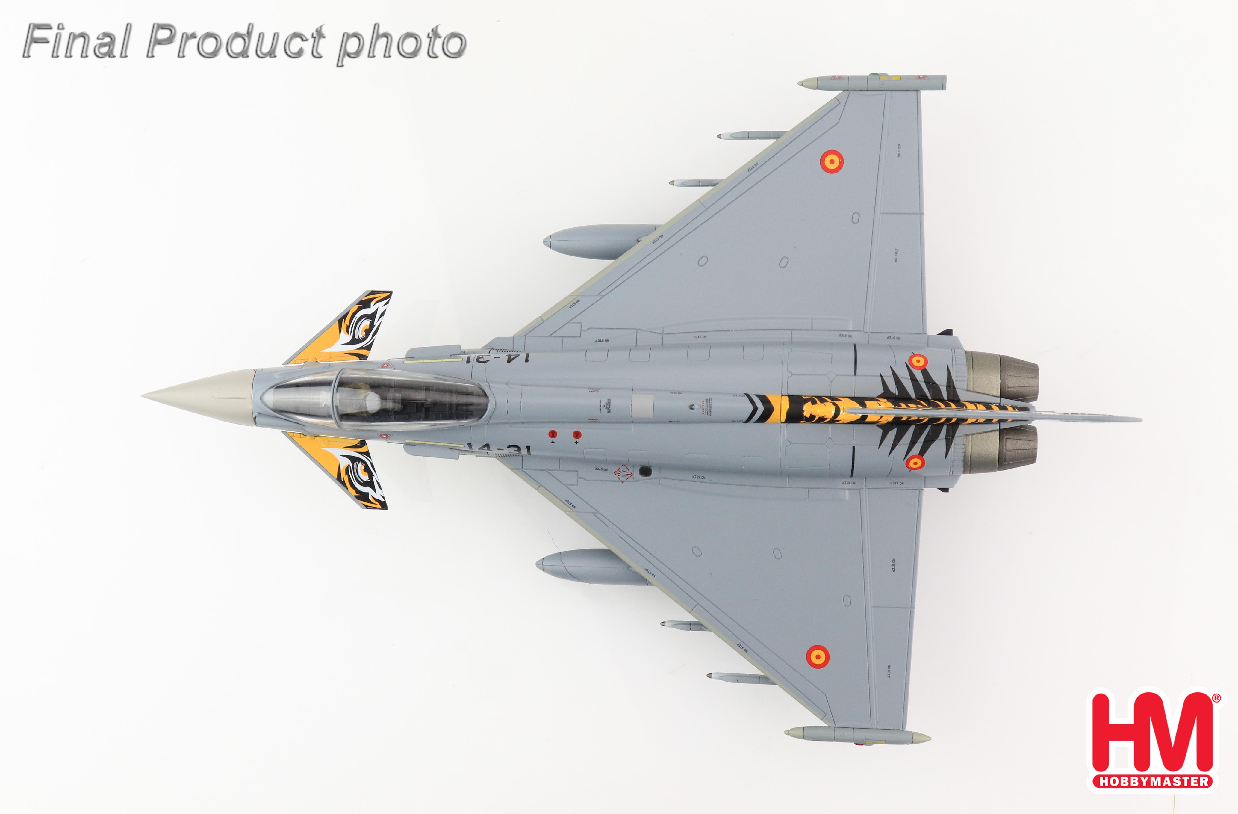 Eurofighter Typhoon 14-31, 142 Squadron, Spanish Air Force, "NATO Tiger ...