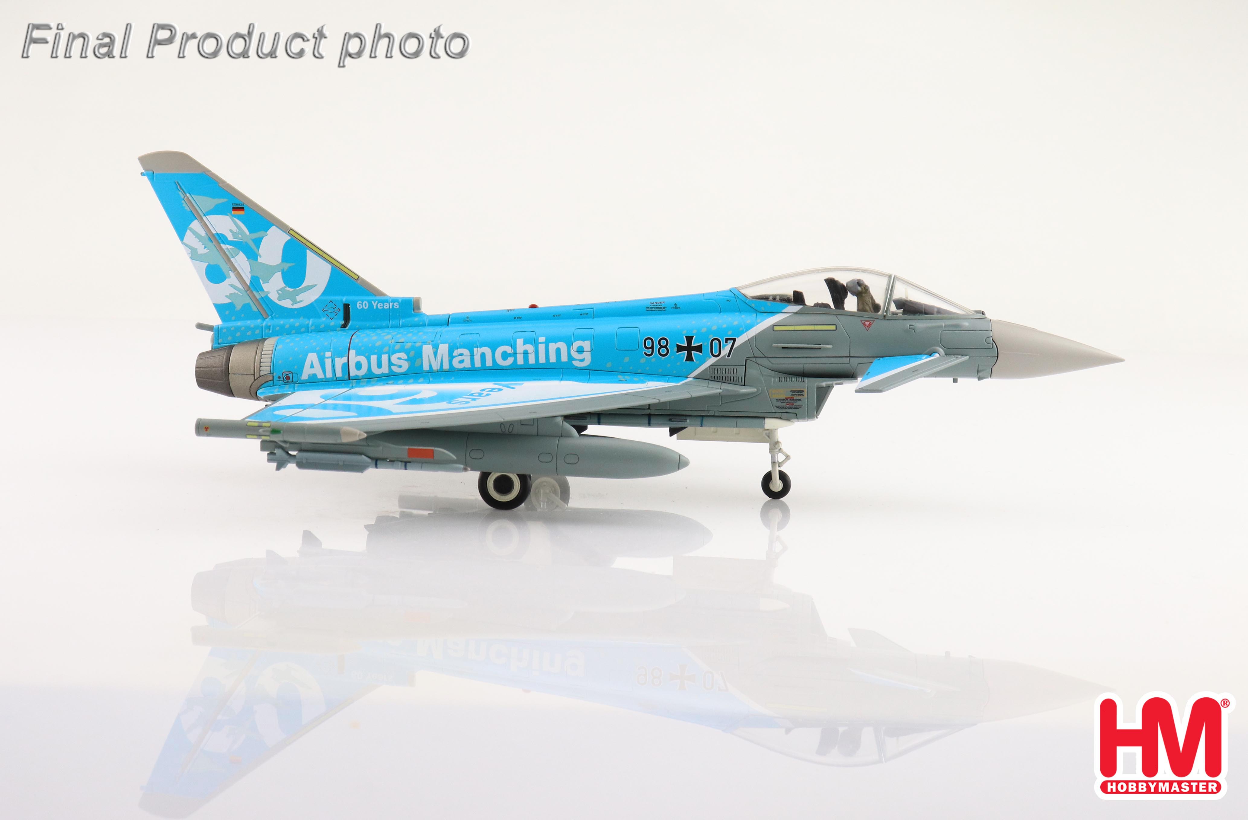 Eurofighter EF-2000 "60 Years Airbus Manching" 98+07, Luftwaffe ...