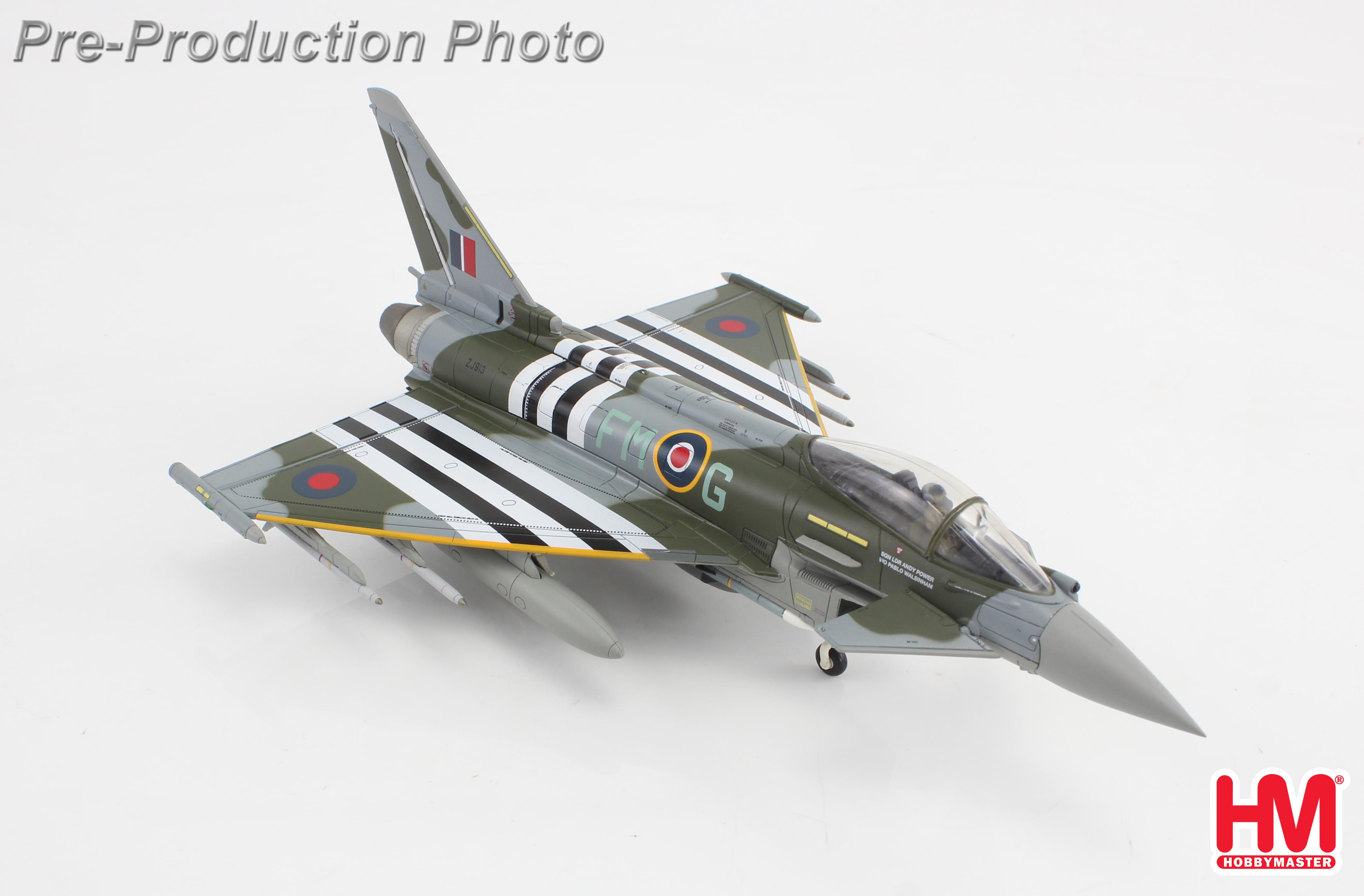 Eurofighter Typhoon FGR4 ZJ913/FM-G, RAF, 2024 (w/2 x ASRAAM, 4 x AIM ...