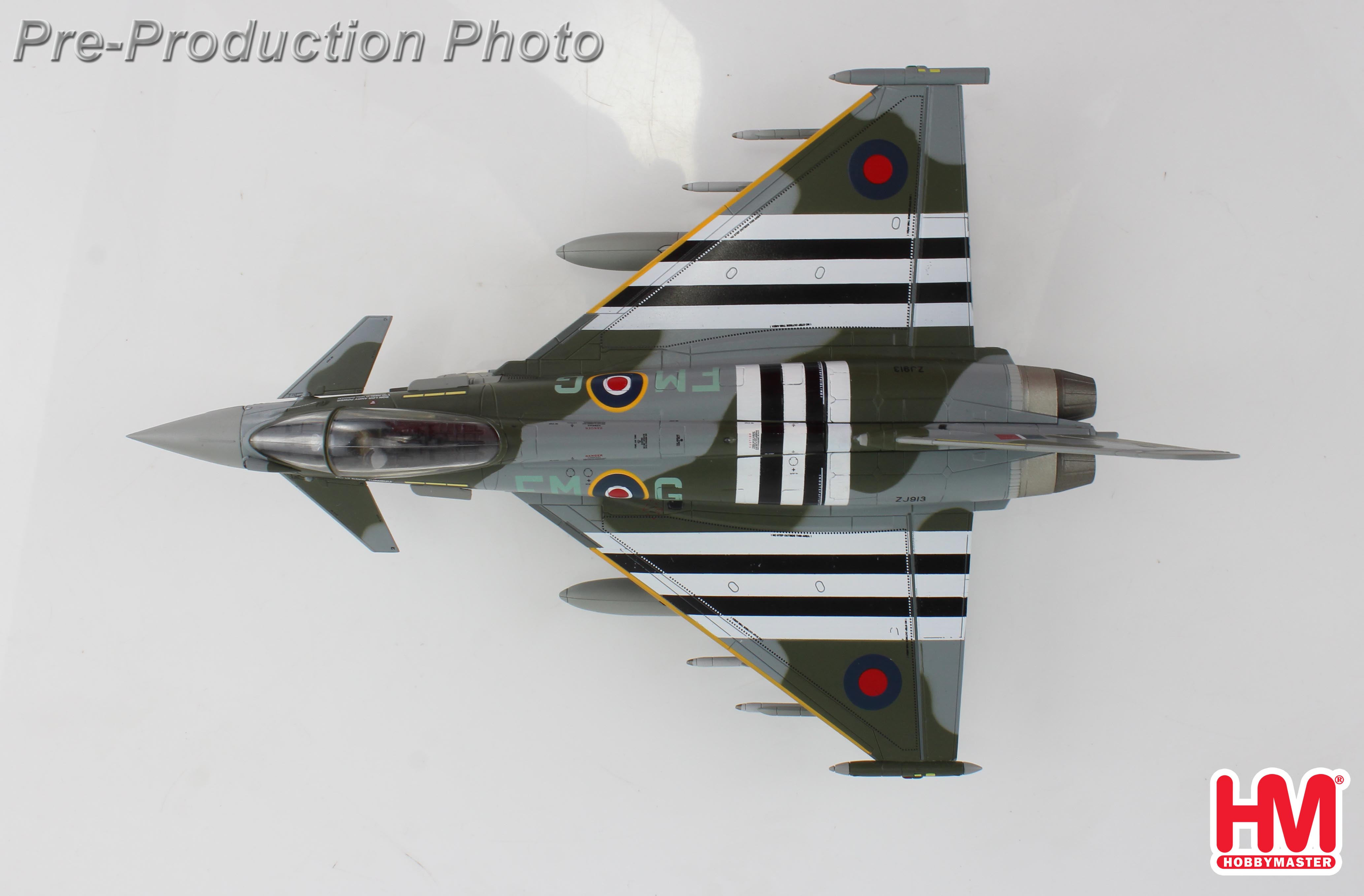 Eurofighter Typhoon FGR4 ZJ913/FM-G, RAF, 2024 (w/2 x ASRAAM, 4 x AIM ...