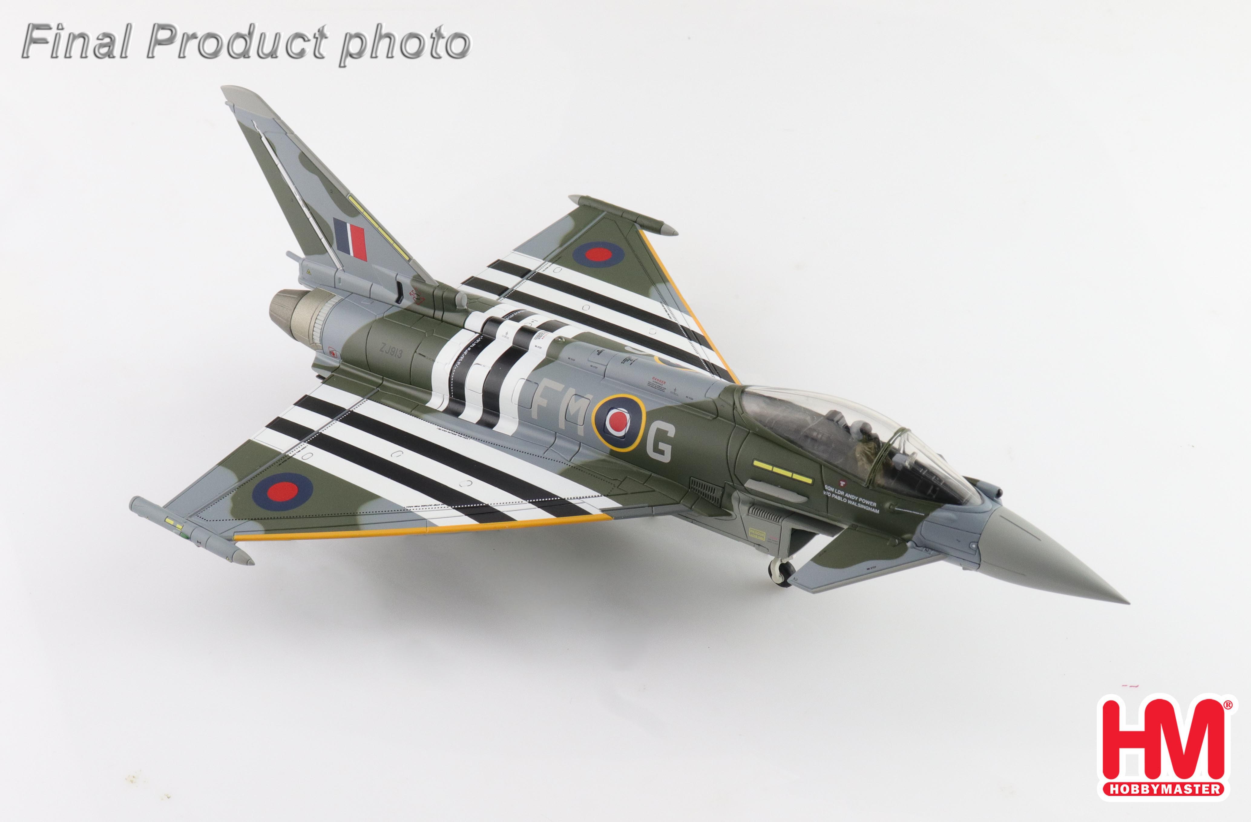 Eurofighter Typhoon FGR4 ZJ913/FM-G, RAF, 2024 (w/2 x empty pylon, 1 ...