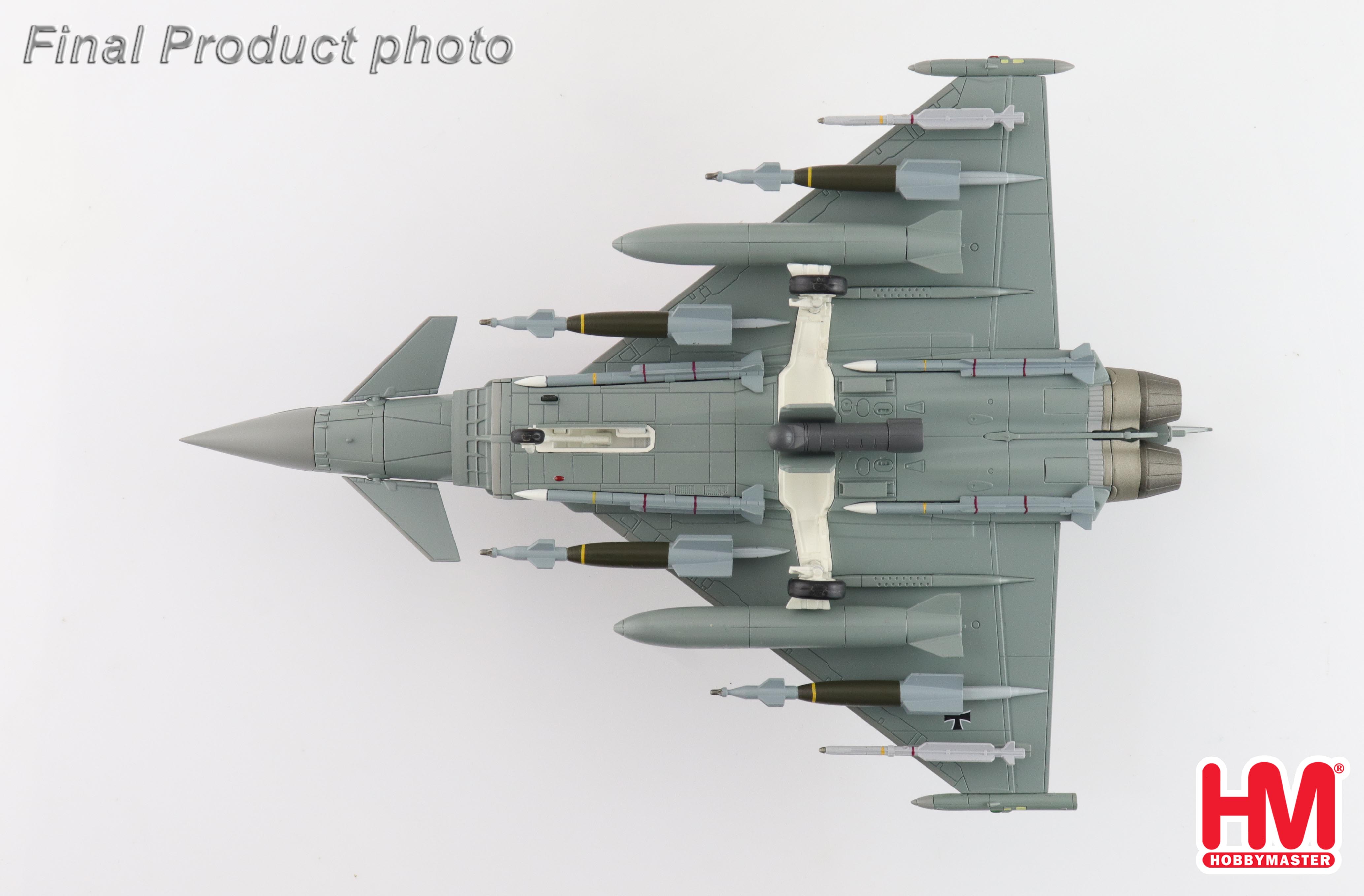 Eurofighter Typhoon 30+78, Luftwaffe, 2021 (with 4 x GBU-48)