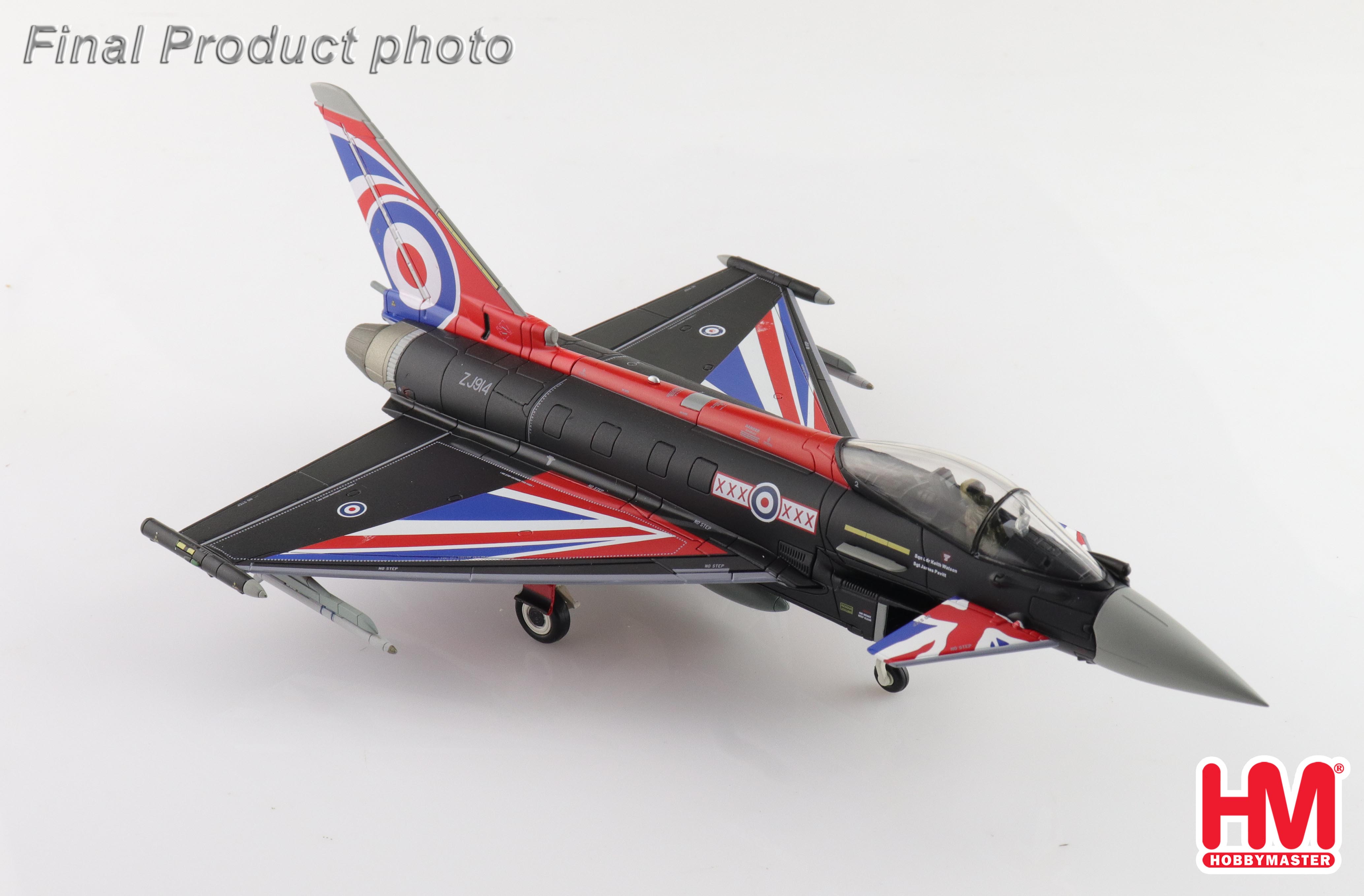 Eurofighter Typhoon "Blackjack" ZJ914, RAF, 2021