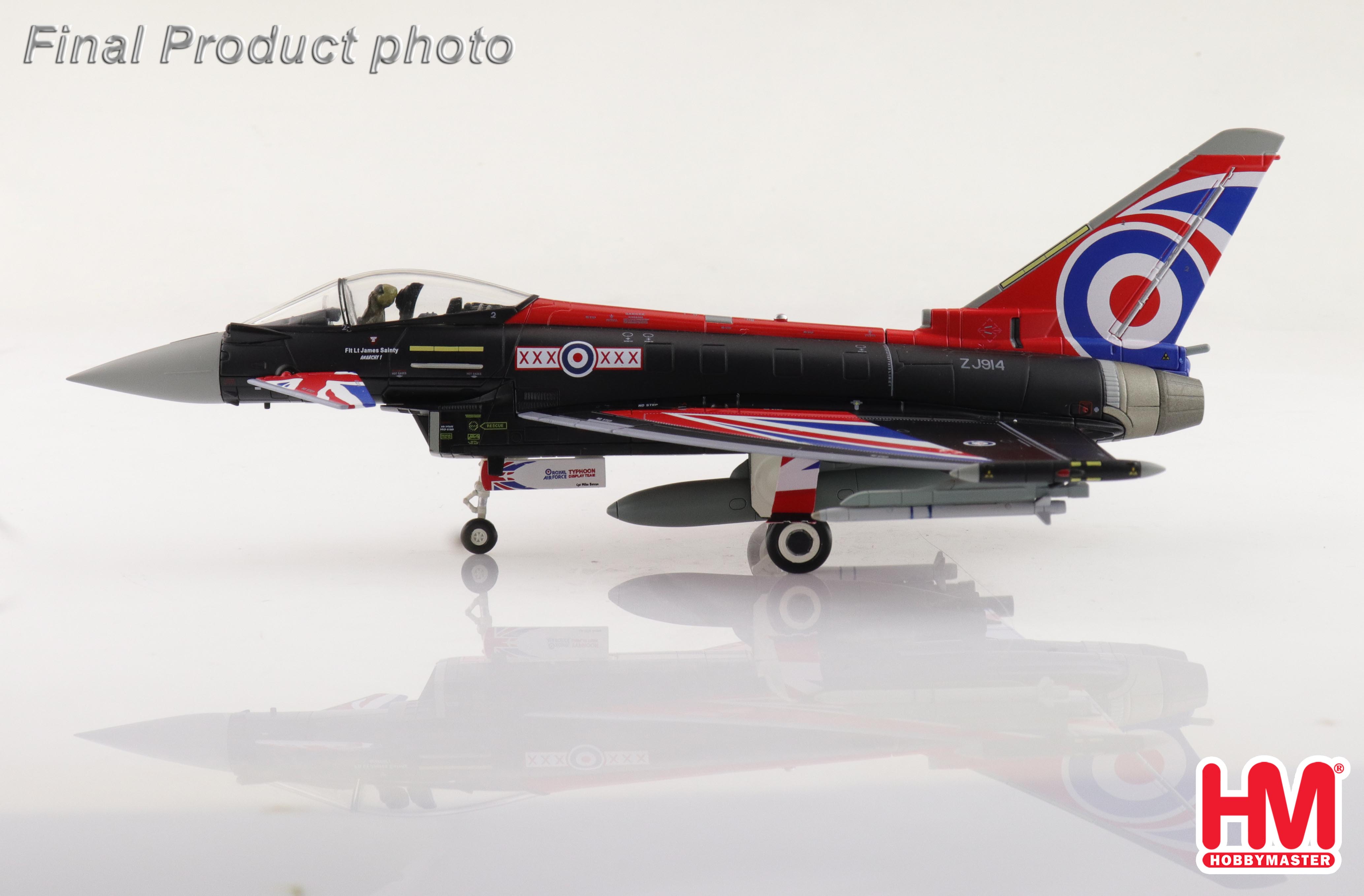 Eurofighter Typhoon "Blackjack" ZJ914, RAF, 2021