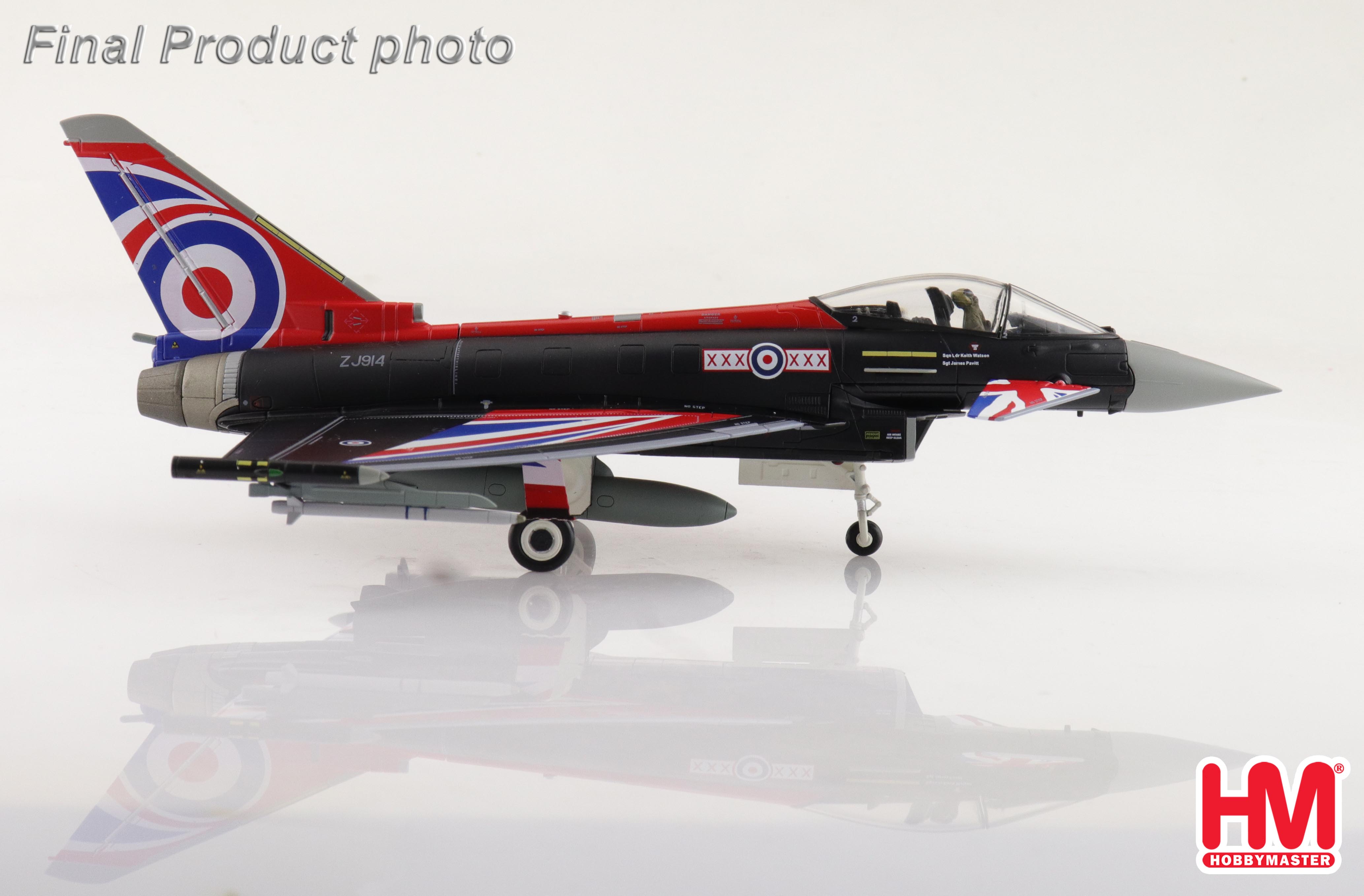 Eurofighter Typhoon "Blackjack" ZJ914, RAF, 2021