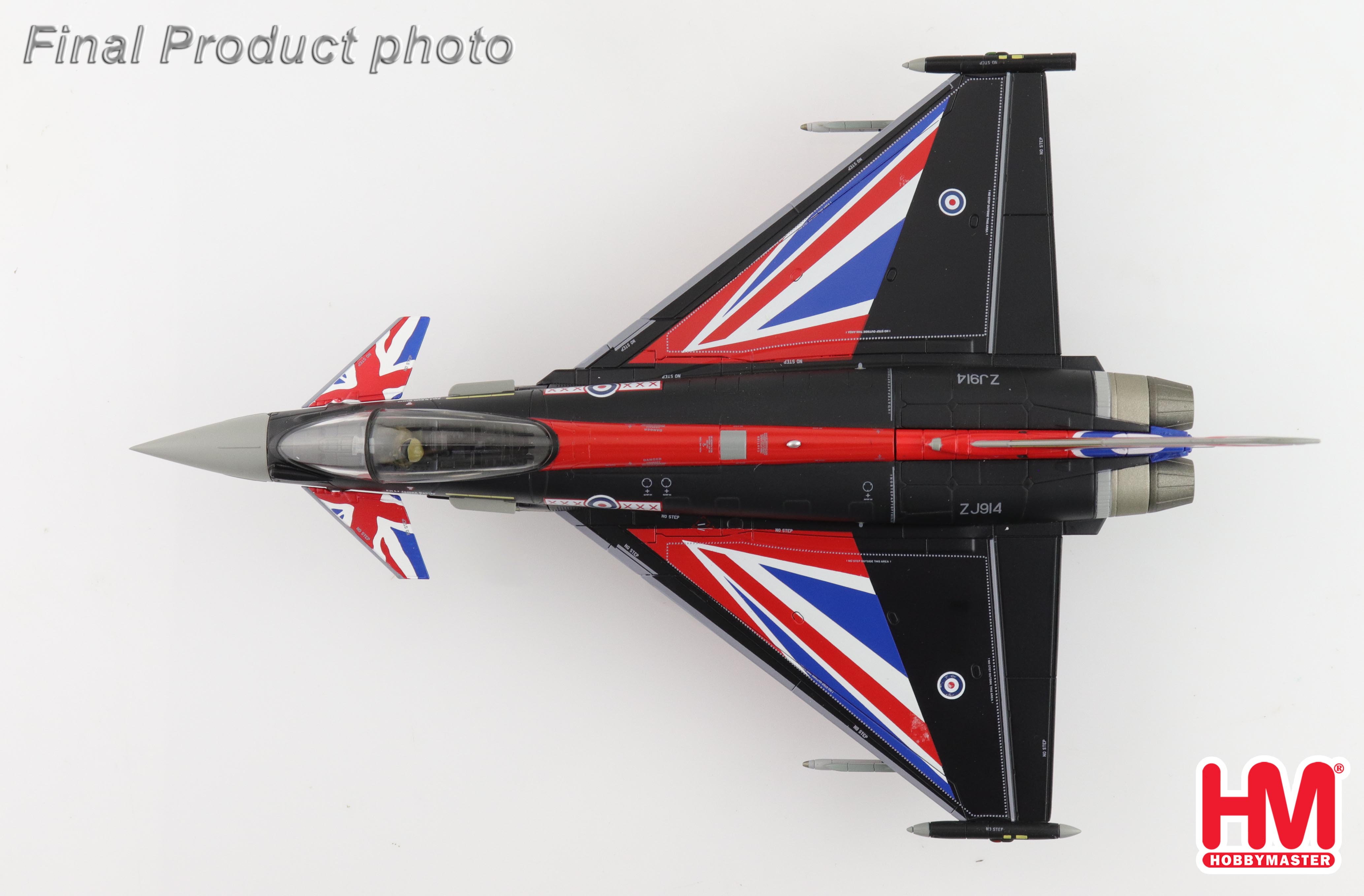 Eurofighter Typhoon "Blackjack" ZJ914, RAF, 2021