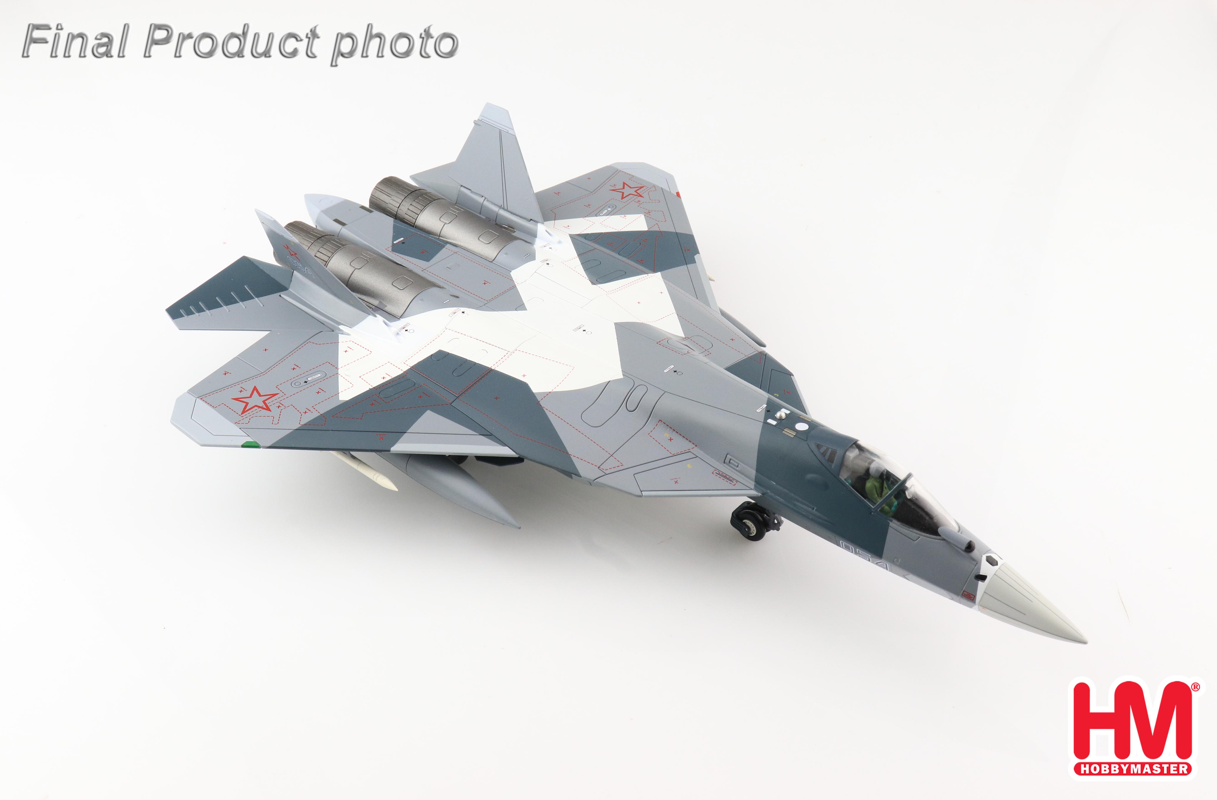 Su-57 Felon Blue 054, Russian Air Force, January 2013
