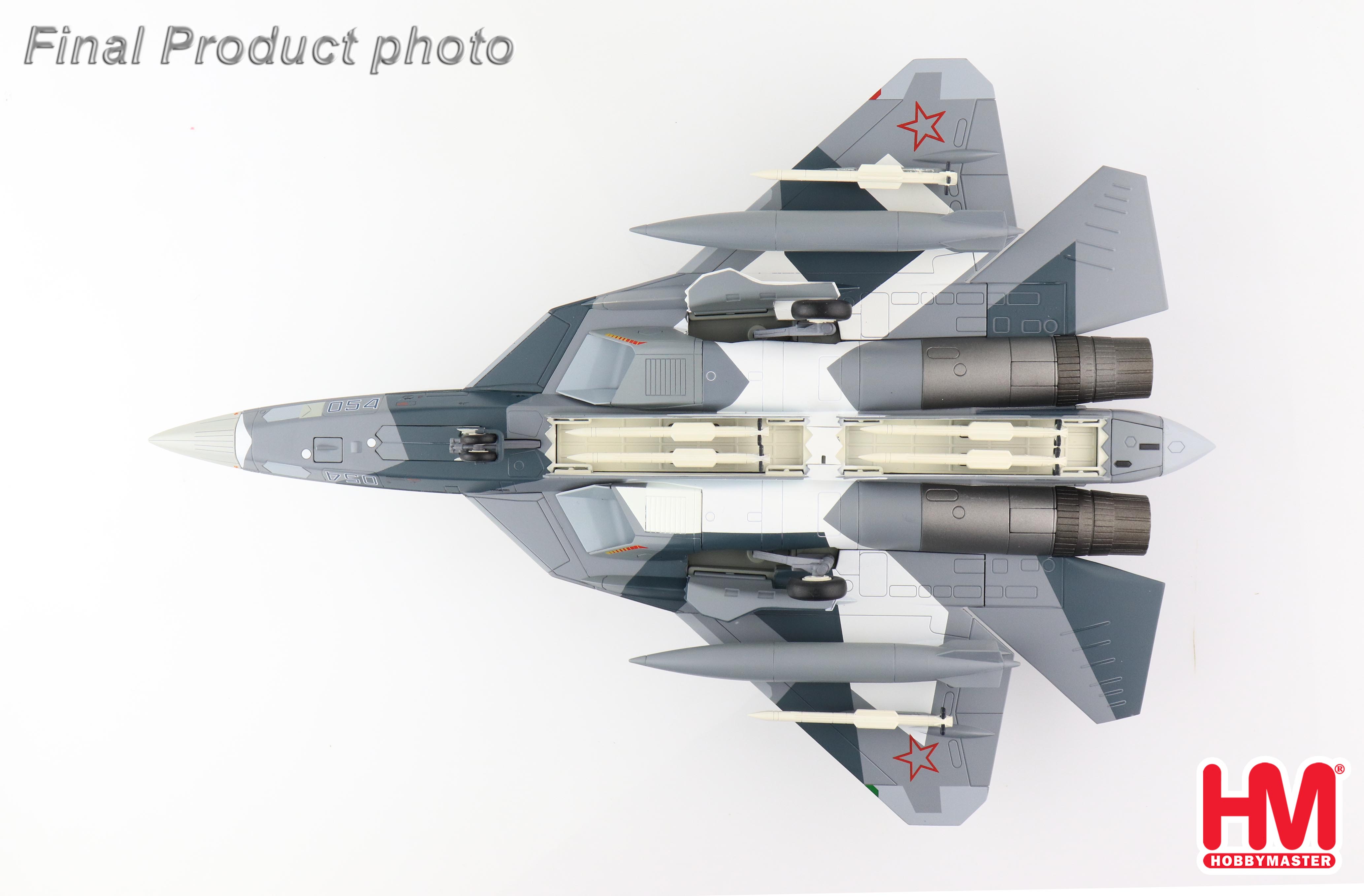 Su-57 Felon Blue 054, Russian Air Force, January 2013