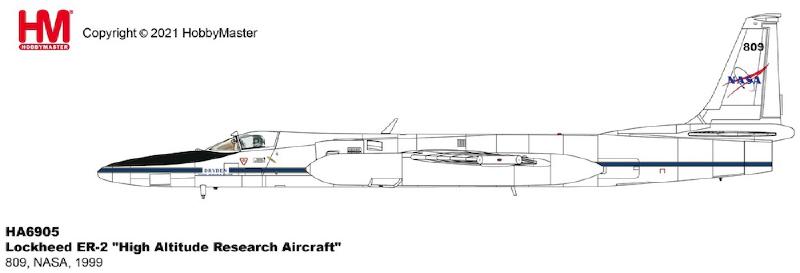 Lockheed ER-2 "High Altitude Research Aircraft" 809, NASA, 1999