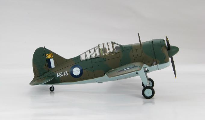 Brewster Buffalo Model 339-23, A51-13, 25 Squadron RAAF, Dunreath, West ...