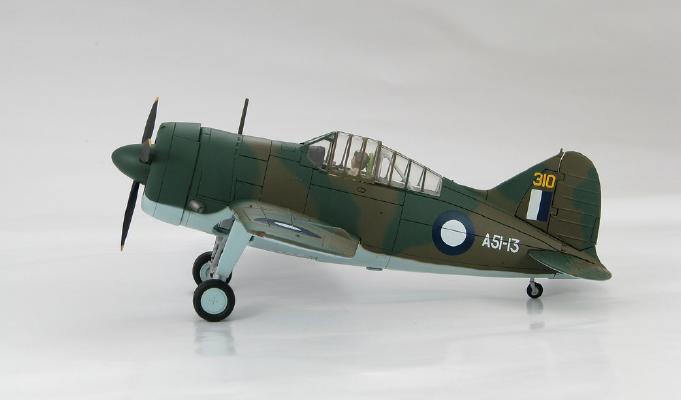 Brewster Buffalo Model 339-23, A51-13, 25 Squadron RAAF, Dunreath, West ...