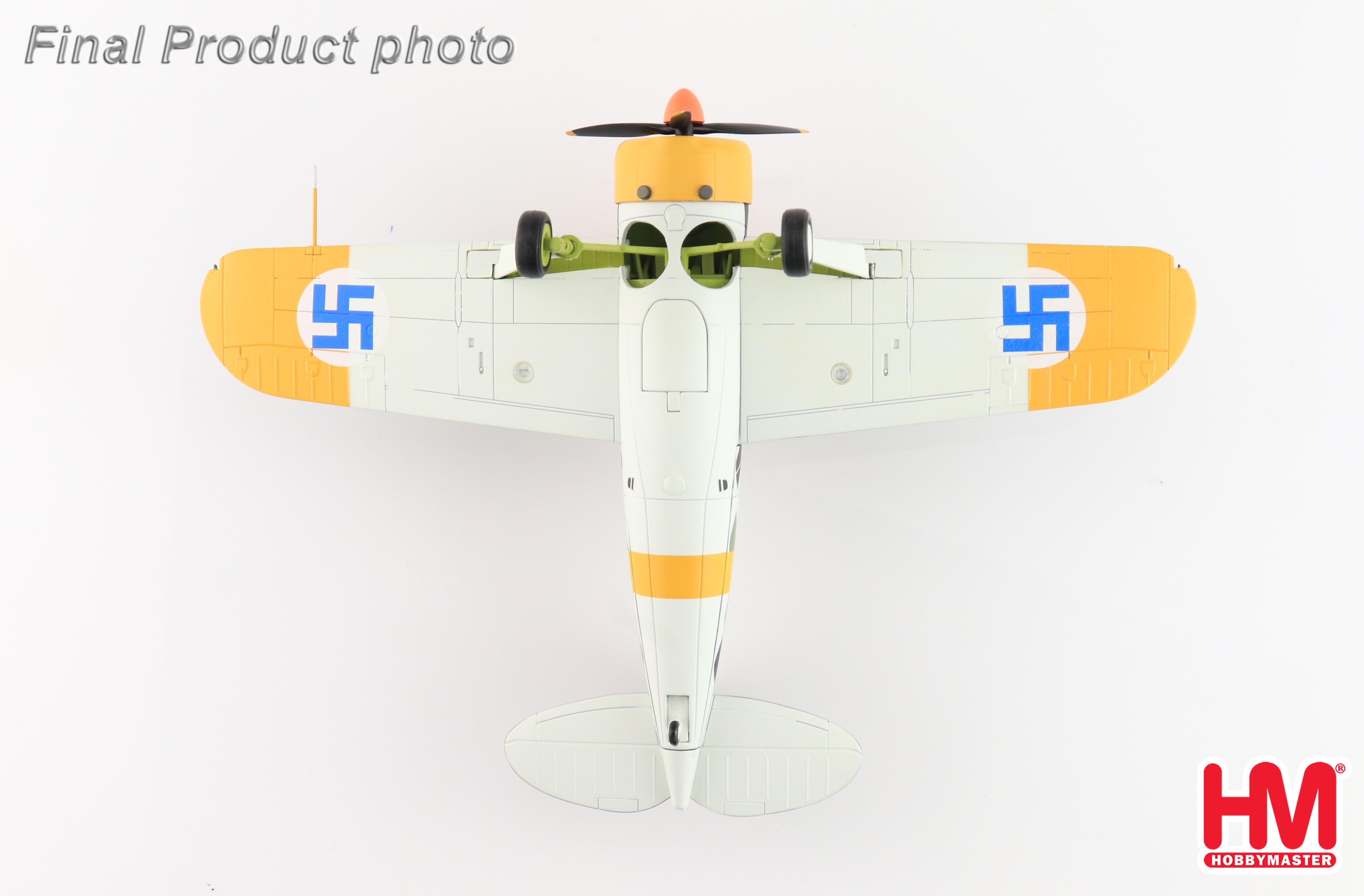 Brewster Model 239 "Buffalo" BW393, 3/LeLv 24, flown by 1st Lt Hans ...