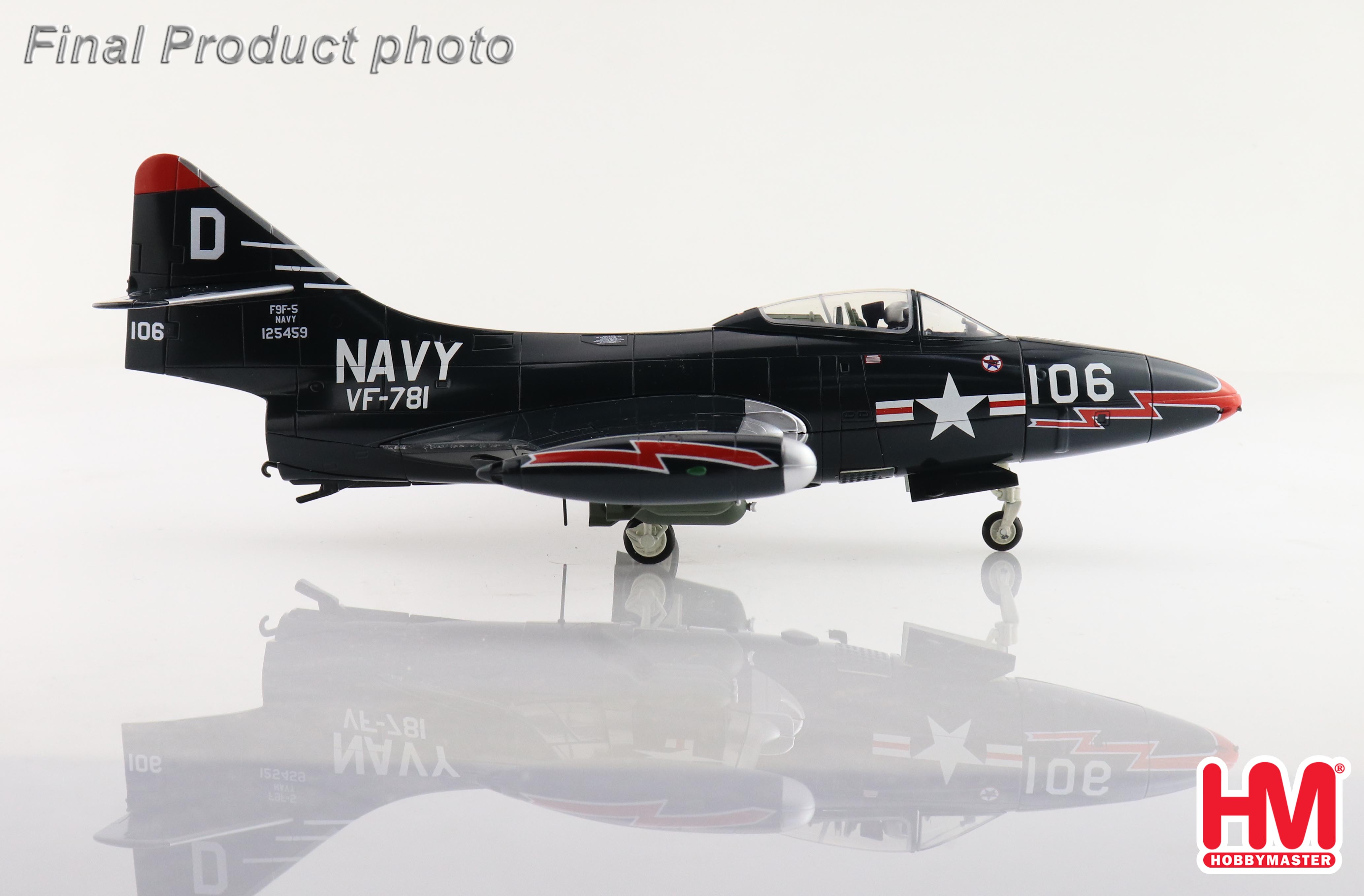 Grumman F9F-5 "MIG-15s Killer" 125459, VF-781, flown by Royce Williams ...