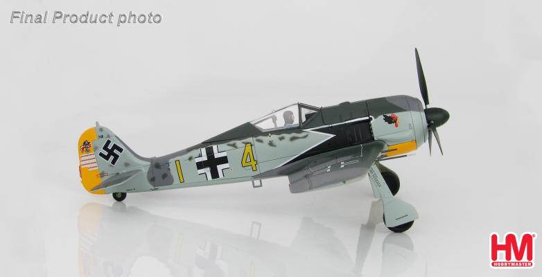 FW 190A-4 "Eagle Head" 9./JG 2, Staffelkapitan Hptm. Siegfried Schnell ...