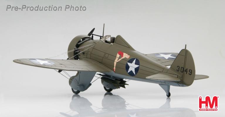 Boeing P-26A Peashooter 30-49, Guatemala 1943, Last USAAF Peashooter