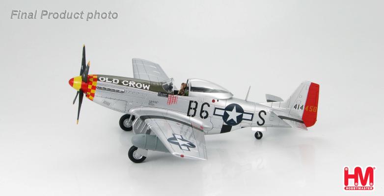 P-51D Mustang Major Clarence Bud Anderson 363rd FS, 357th FG Old Crow ...