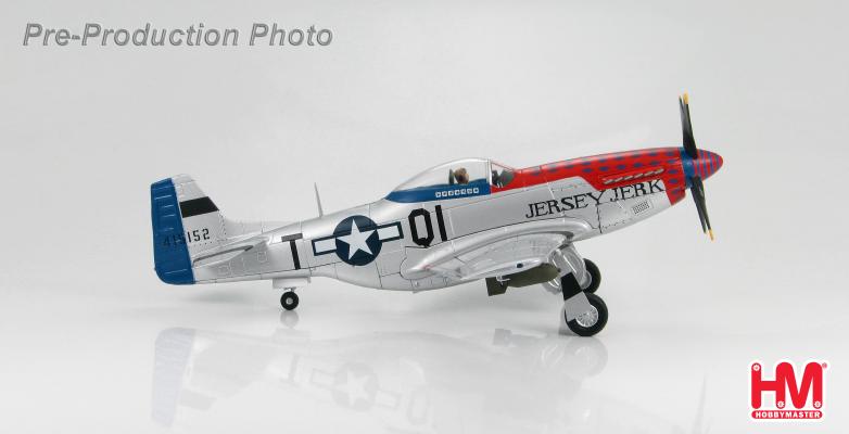 P-51D Mustang 356th FG, 361st FS,"Jersey Jerk" flown by Major Donald Strait