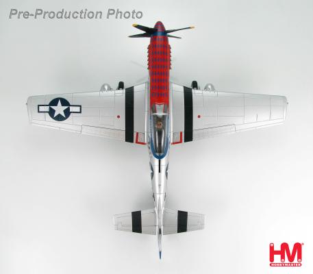 P-51D Mustang 356th FG, 361st FS,"Jersey Jerk" flown by Major Donald Strait