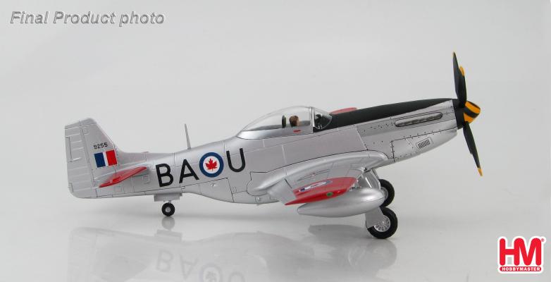 P-51D Mustang #9255/BA-U, No. 424 Sqn., RCAF, Mount Hope, Ontario. 1950s