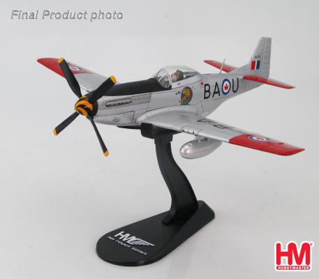 P-51D Mustang #9255/BA-U, No. 424 Sqn., RCAF, Mount Hope, Ontario. 1950s