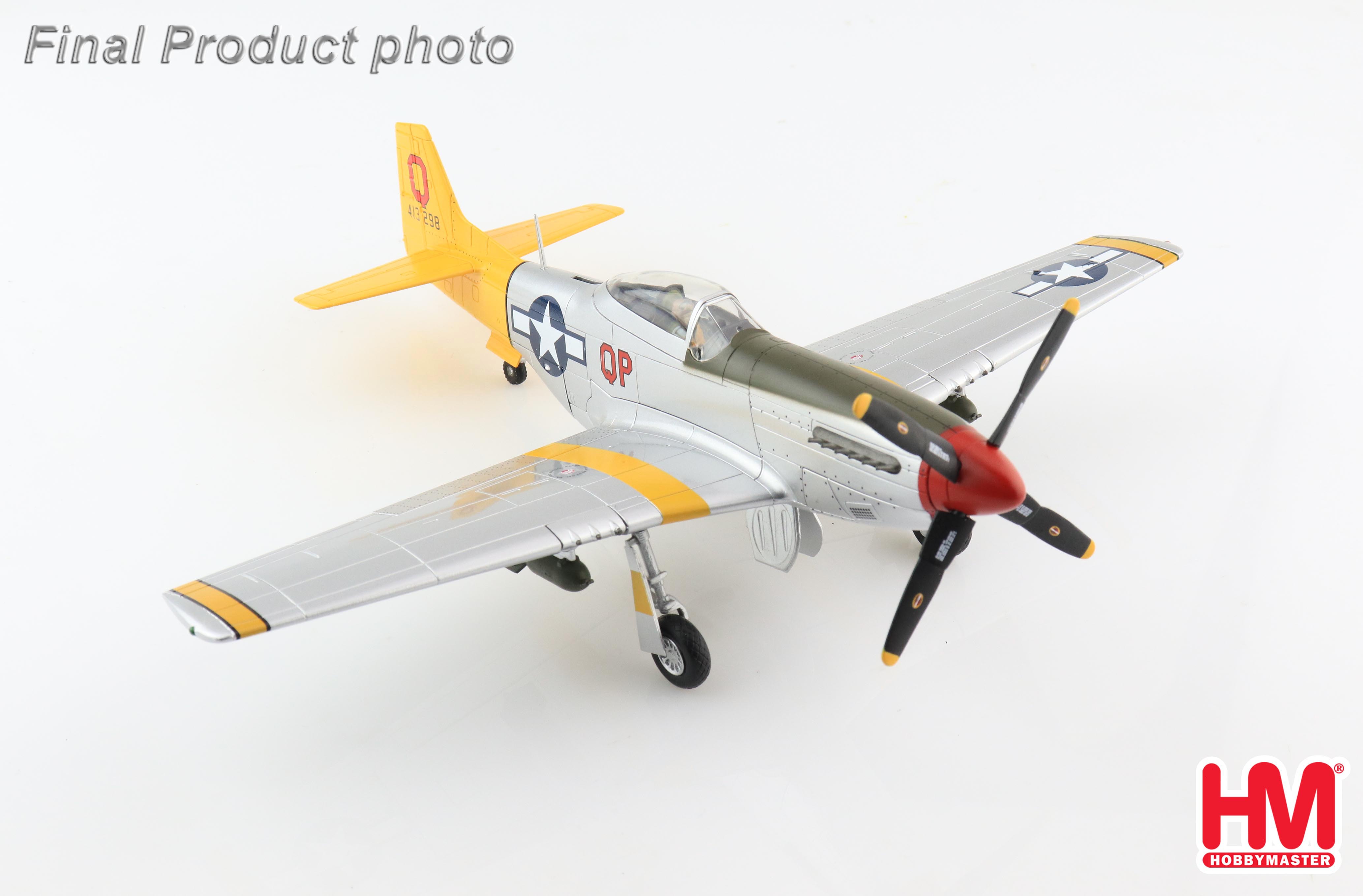 P-51D Mustang "Marie" flown by Capt. Freddie Ohr, 2th FS, 52th FG, 1944