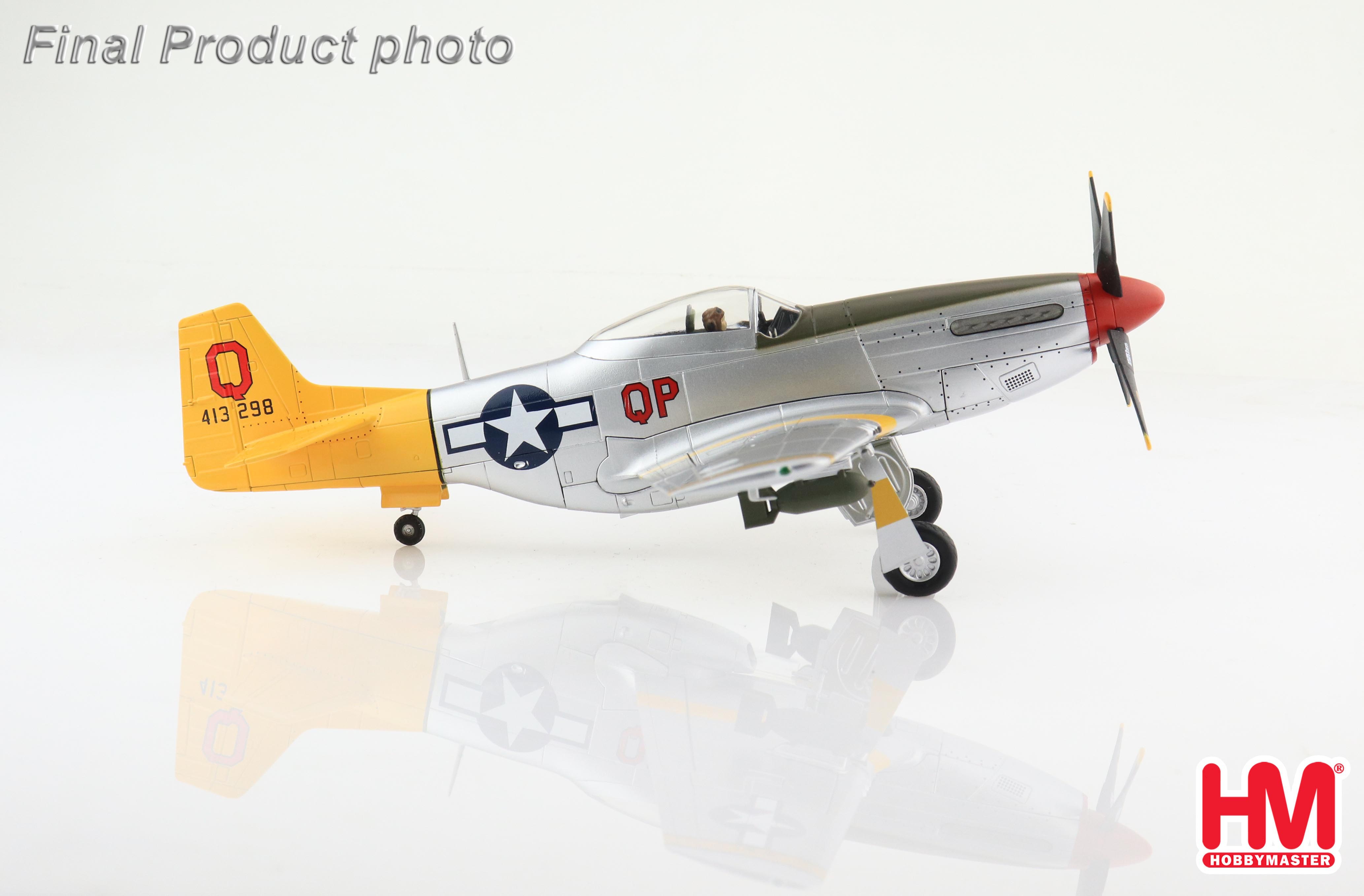 P-51D Mustang "Marie" flown by Capt. Freddie Ohr, 2th FS, 52th FG, 1944