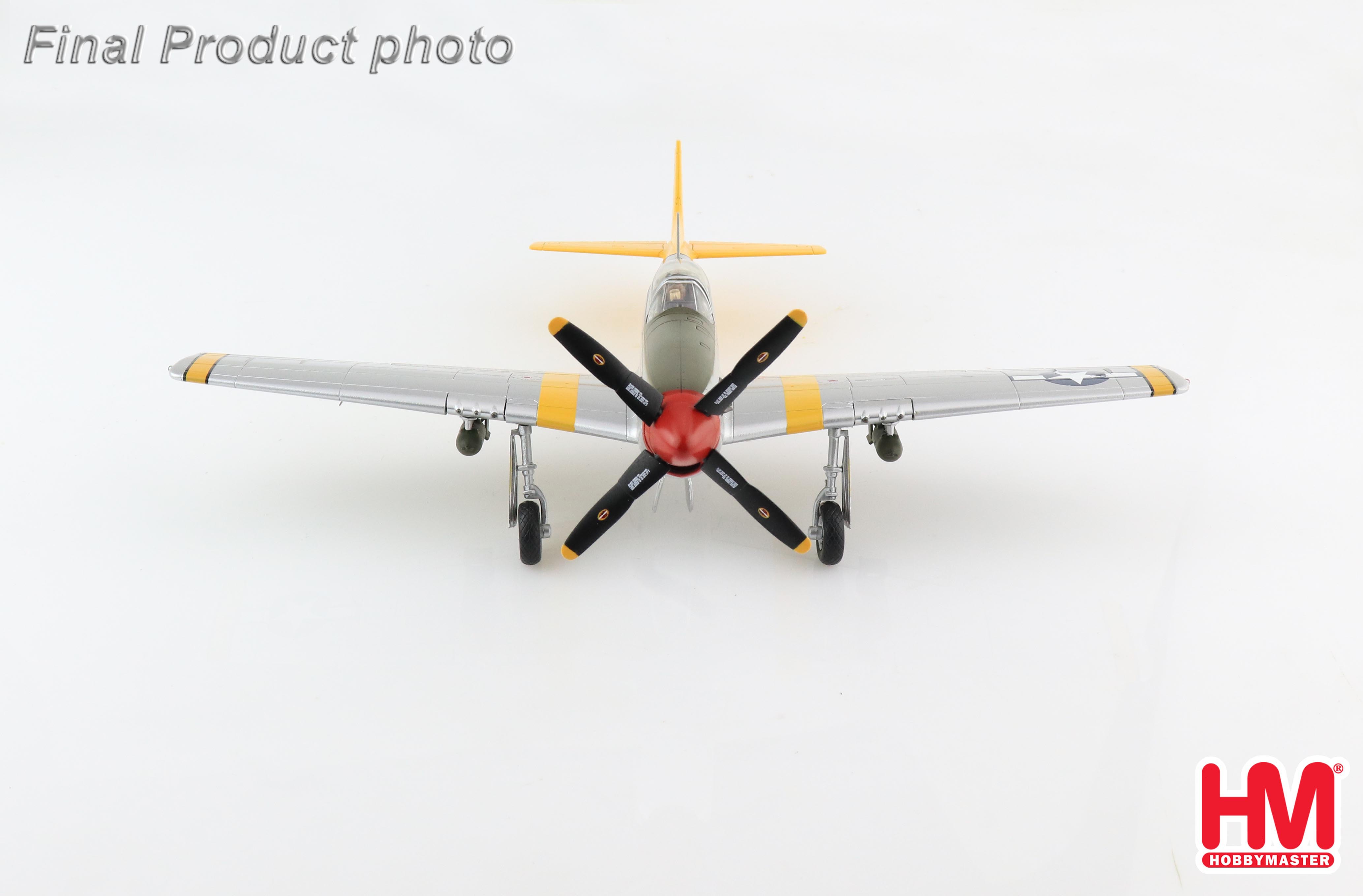 P-51D Mustang "Marie" flown by Capt. Freddie Ohr, 2th FS, 52th FG, 1944