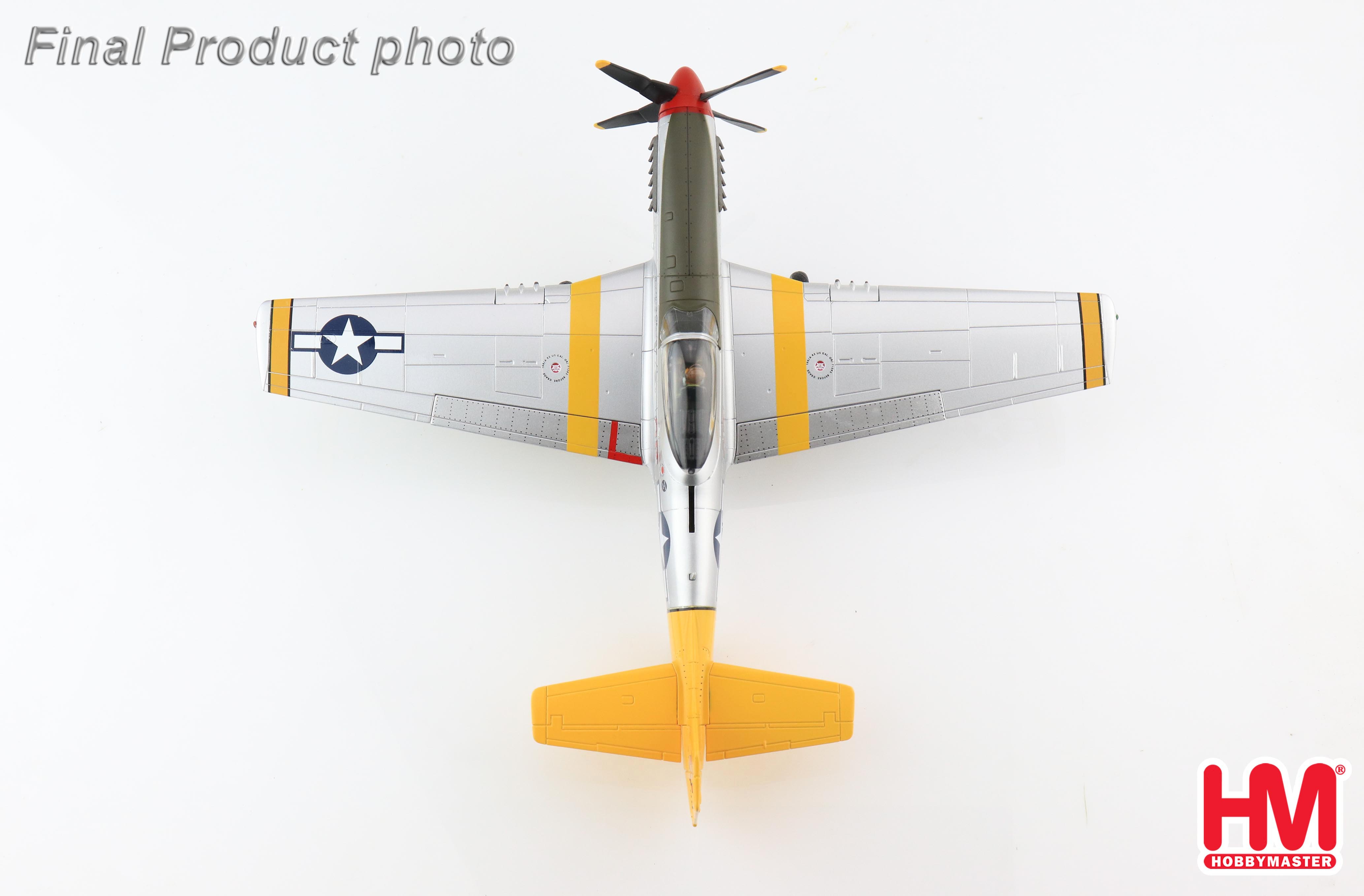 P-51D Mustang "Marie" flown by Capt. Freddie Ohr, 2th FS, 52th FG, 1944