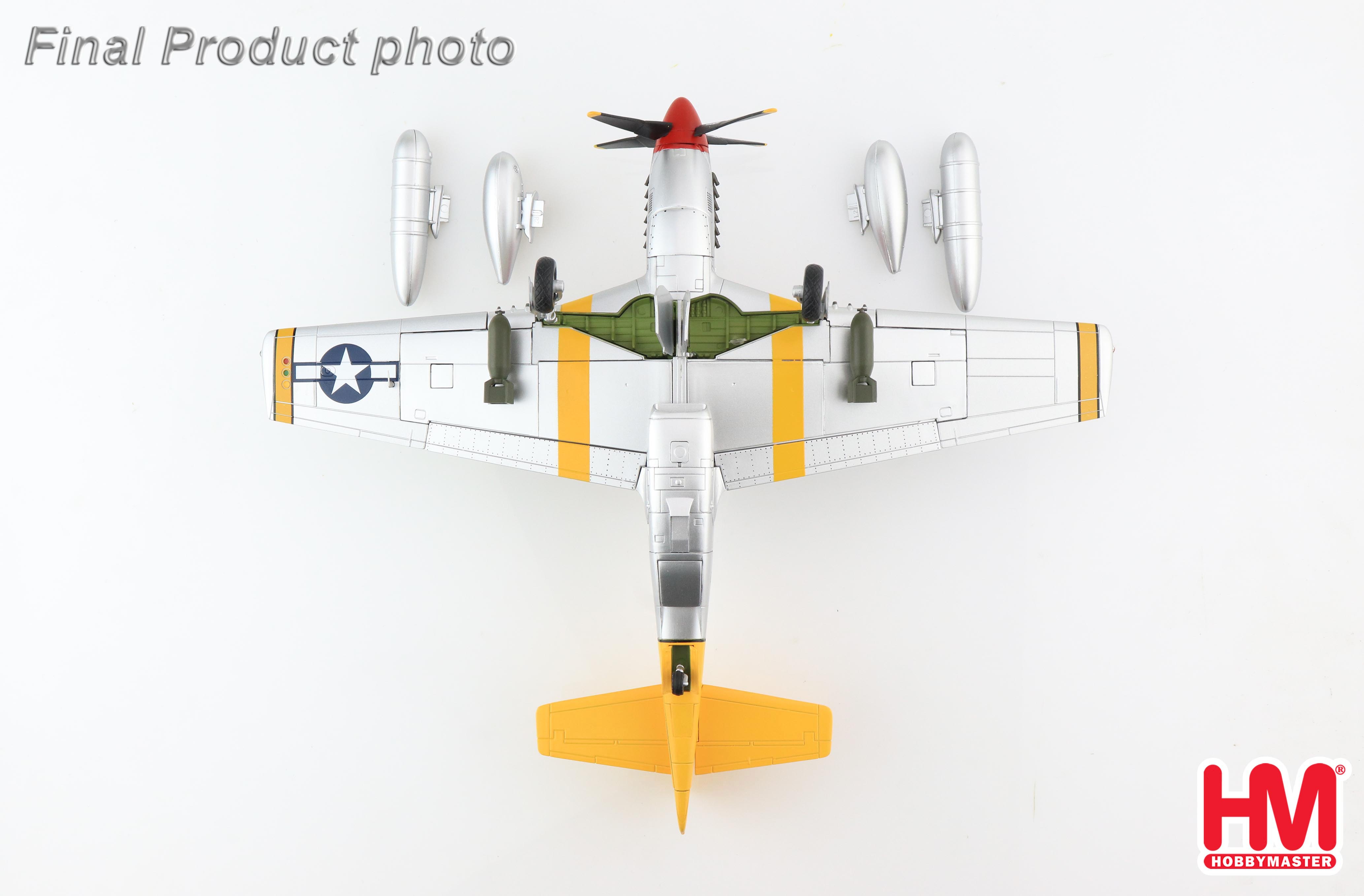 P-51D Mustang "Marie" flown by Capt. Freddie Ohr, 2th FS, 52th FG, 1944