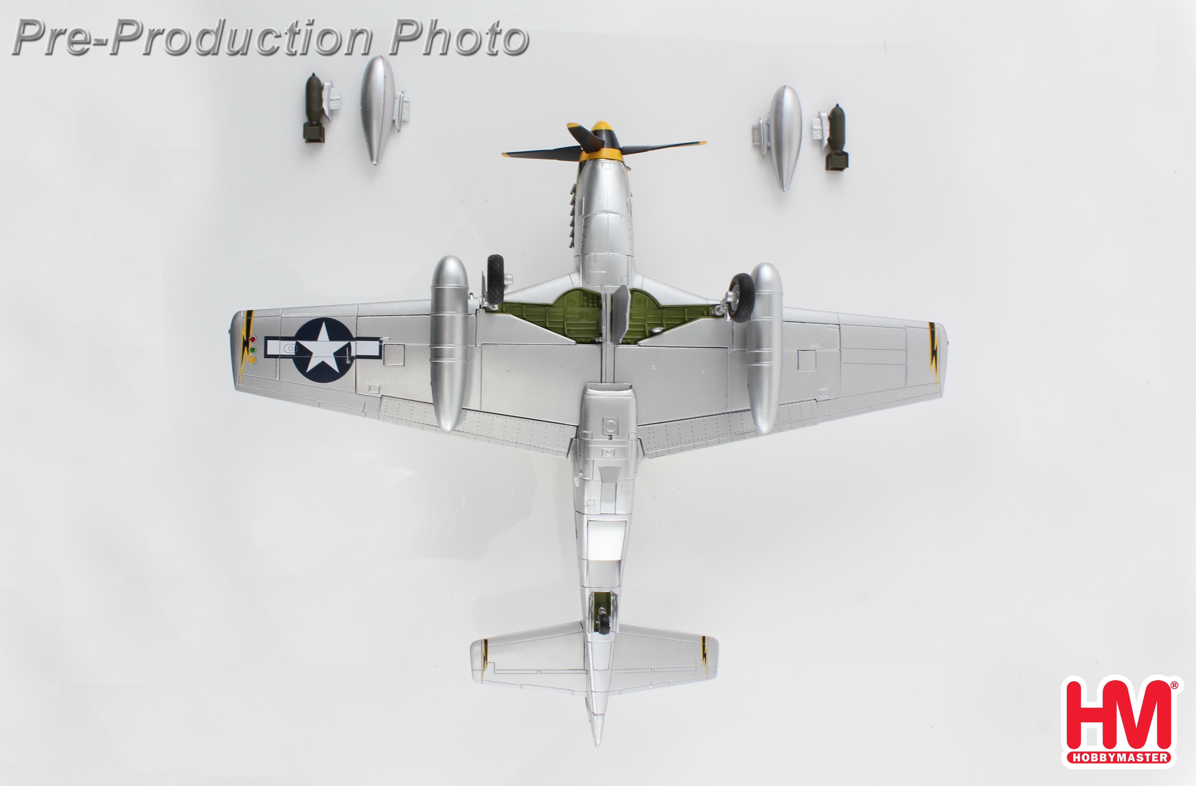 P-51D Mustang Lt. Col. Edward O. McComas 118th TRS, 23rd FG, USAAF ...
