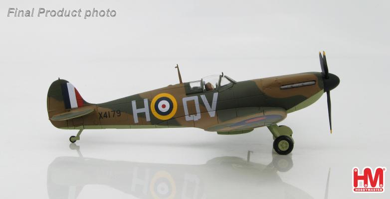 Spitfire Mk.Ia X4179/QV-H, Flt Sgt G. Unwin, No. 19 Sqn., Sept 1940