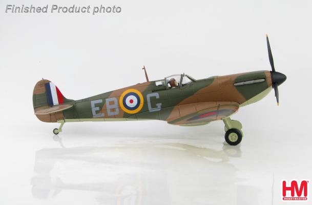 Spitfire Mk.I "Battle of Britain" EB-G, flown by P/O Eric Lock, No.41 ...