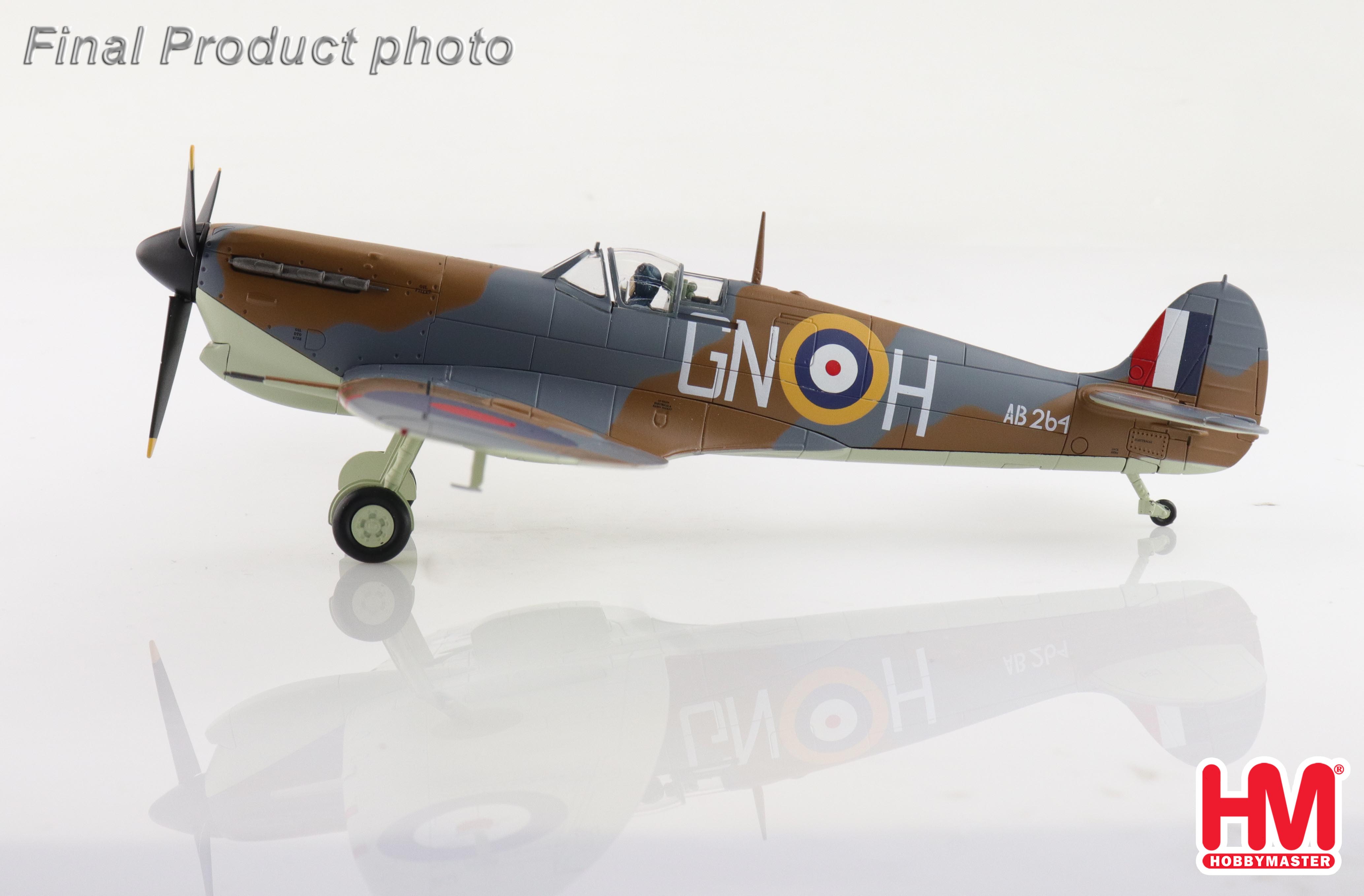 Spitfire Mk. Vb GN-H, fown by Robert "Buck" McNair (RCAF), No. 249 ...