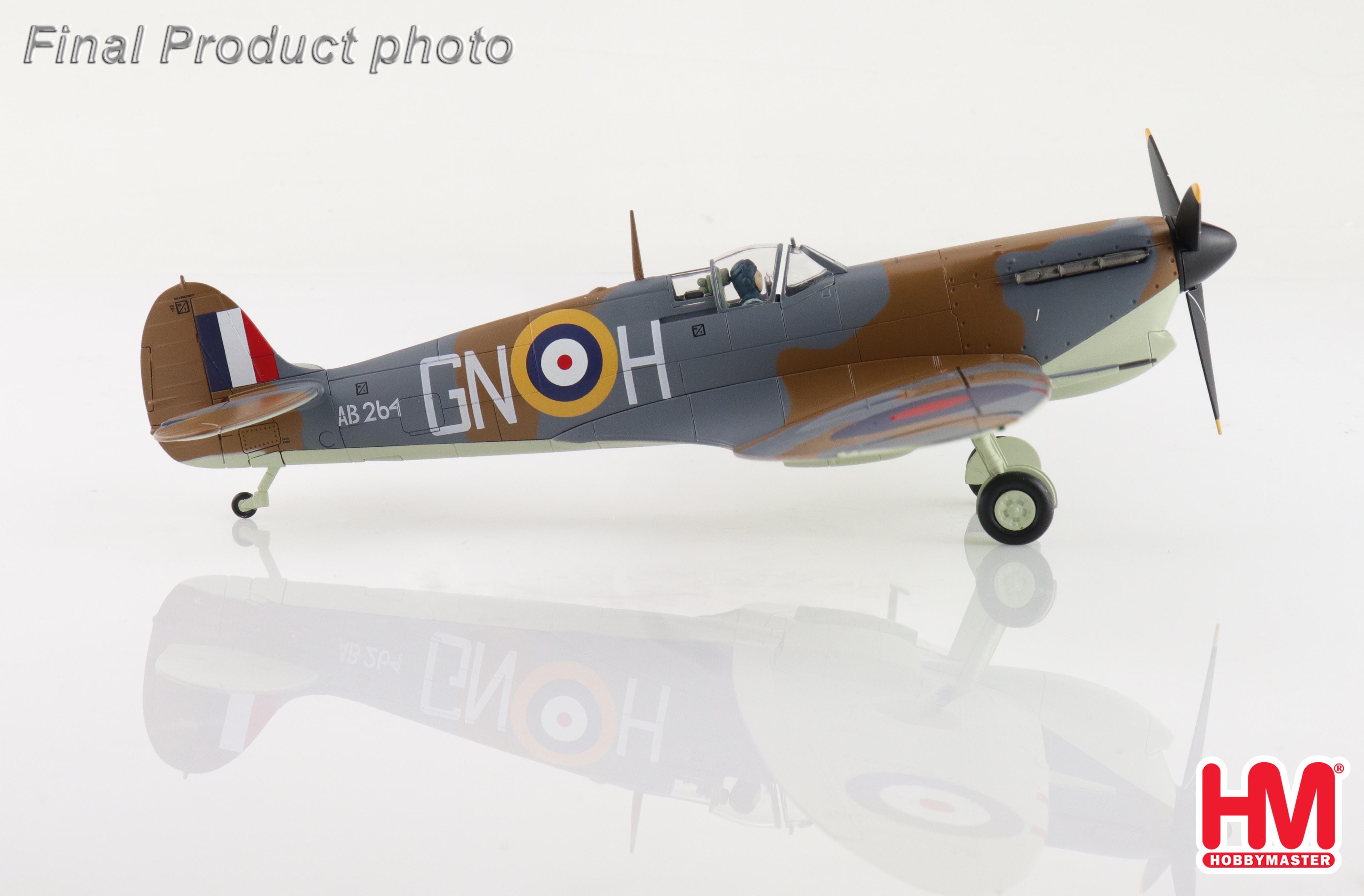 Spitfire Mk. Vb GN-H, fown by Robert "Buck" McNair (RCAF), No. 249 ...