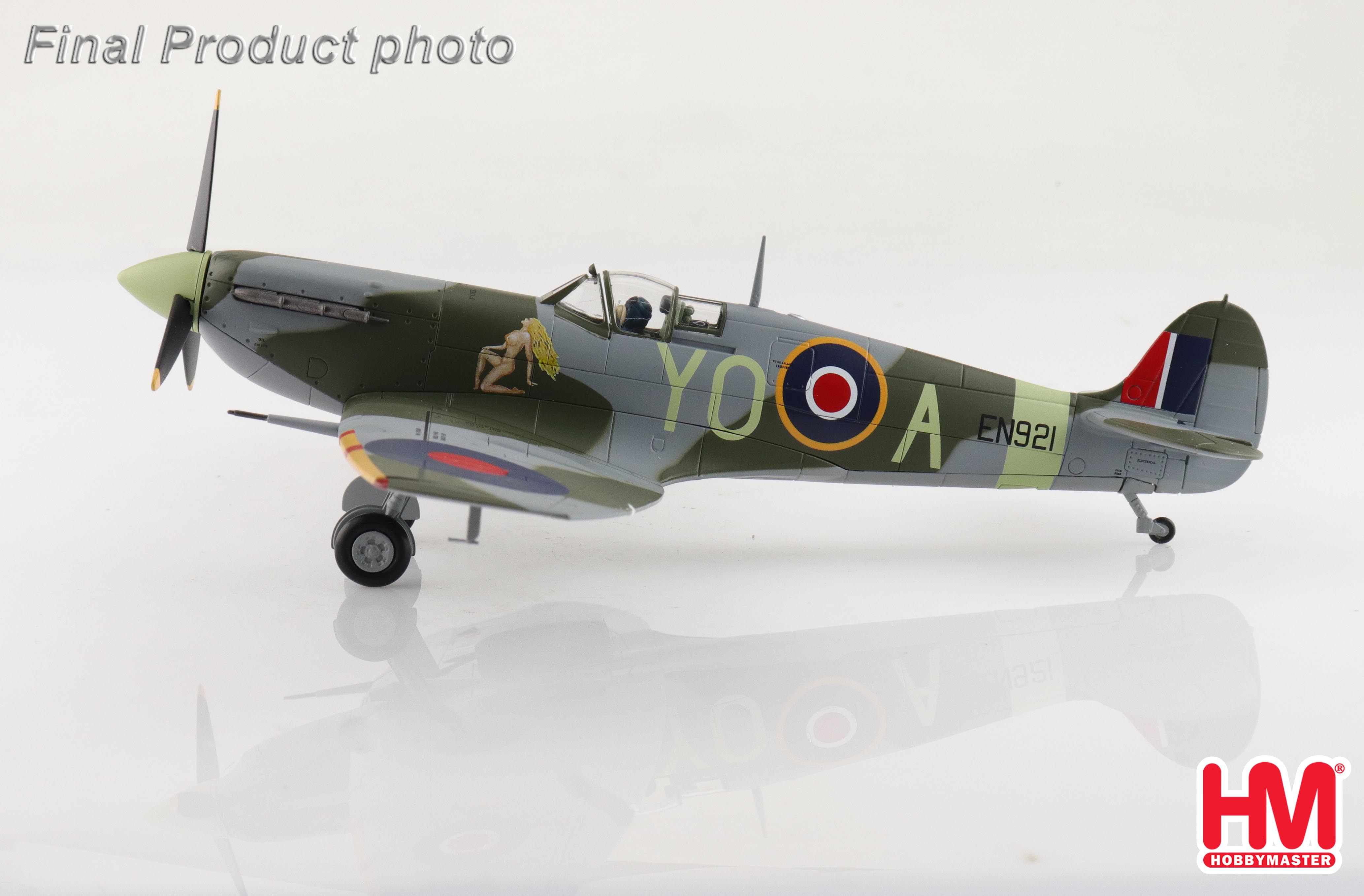 Spitfire Mk. Vb EN921, flown by F/O Jack Sheppard, No. 401 Sqn. (RCAF ...