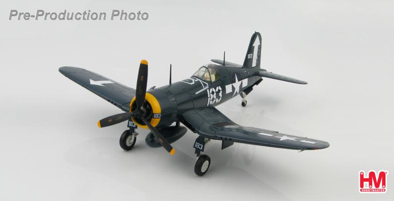 F4U-1D Corsair No.183, 1st Lt. Dean Caswell VMF-221, USS Bunker Hill ...