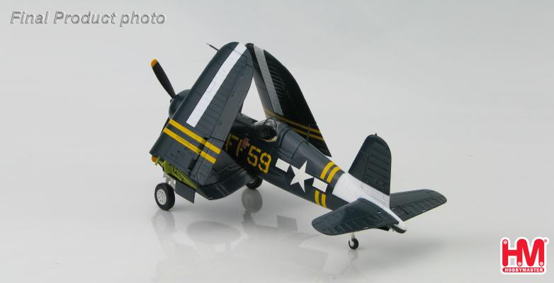 F4U-1D Corsair Lt. Col. Donald K. Yost, VMF-351, USS Cape Gloucester, 1945