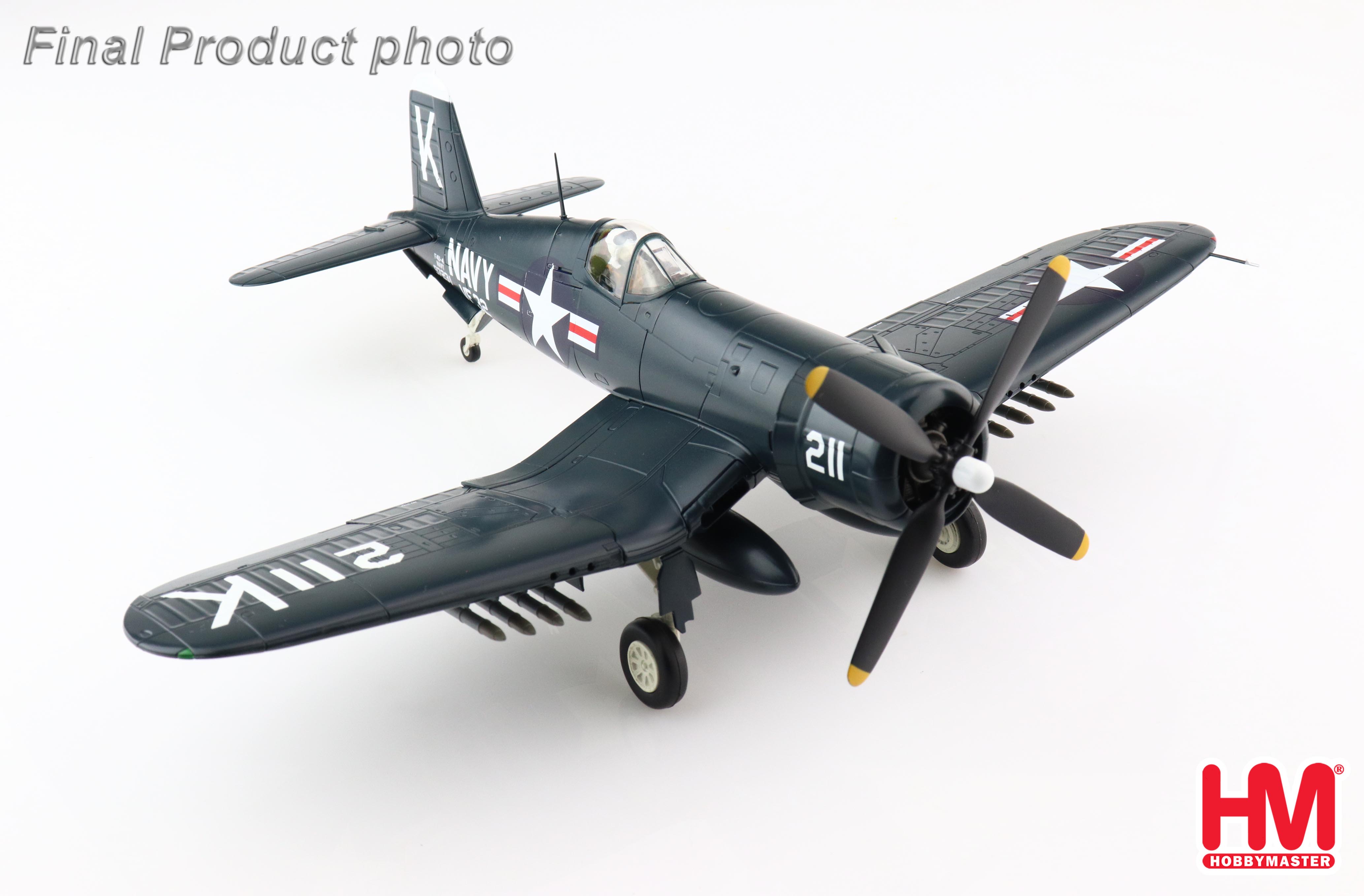 F4U-4 Corsair White 211, flown by Ensign Jesse L. Brown, VF-32, USS ...