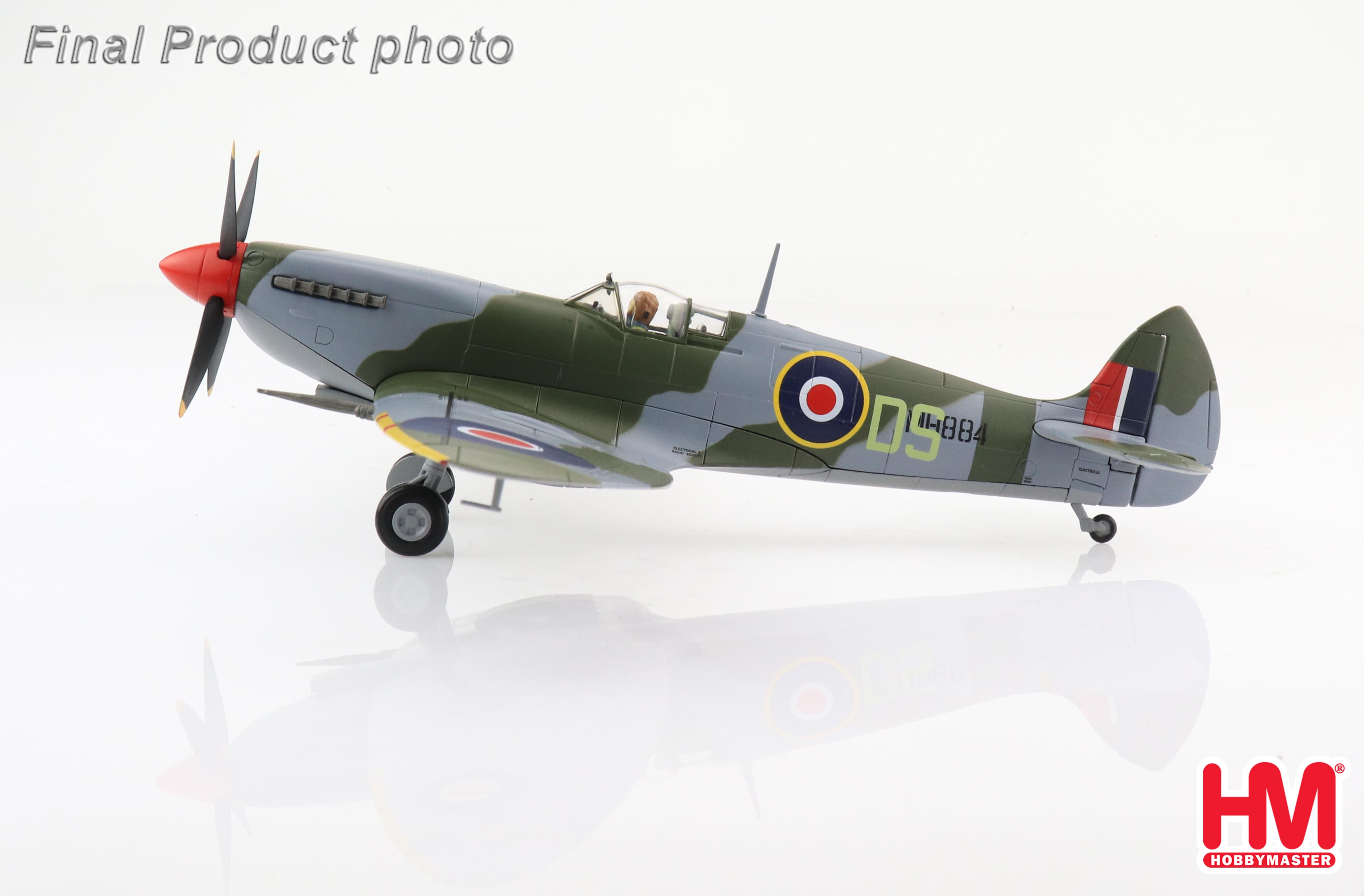 Spitfire LF IX MH884, flown by Captain W. Duncan-Smith, No. 324 Wing ...