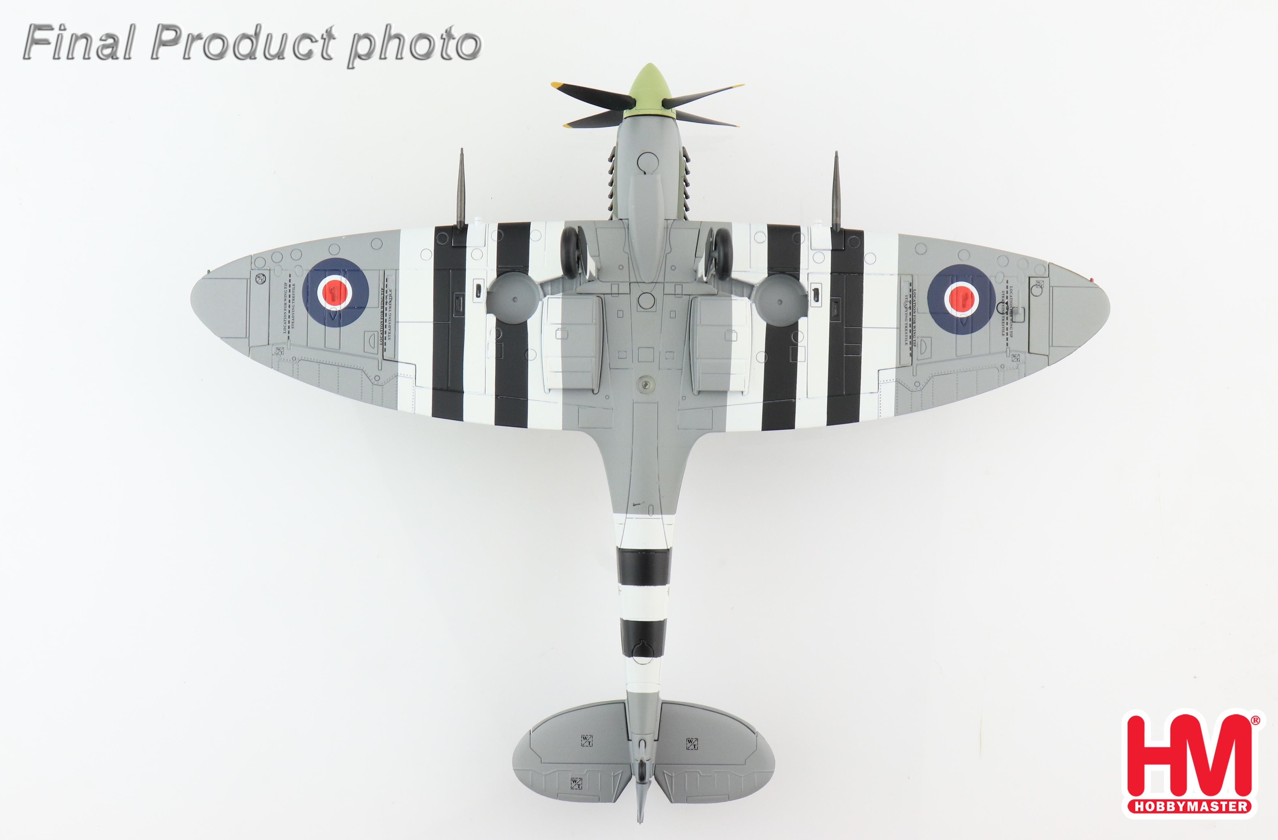 Spitfire Mk.IXe ML407, flown by F/O Johnnie Houlton, 485 (NZ) Squadron ...
