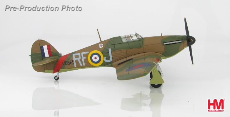 Hawker Hurricane Mk.I V6665 of 303 "Polish" Squadron, flown by Ft. Lt ...