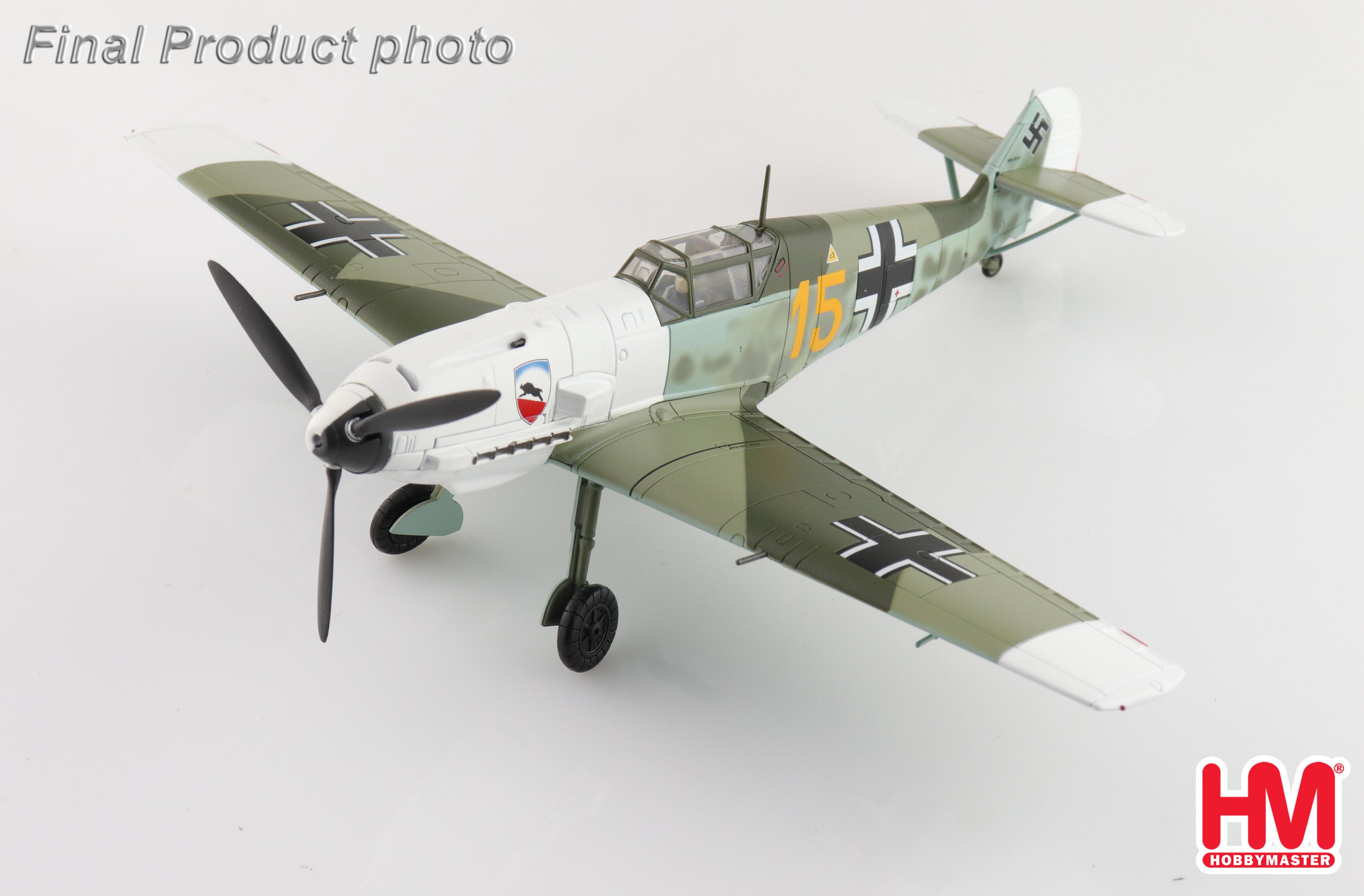 BF 109E-3 "Karl Wolff" Yellow 15, III/JG 52, France, August 1940