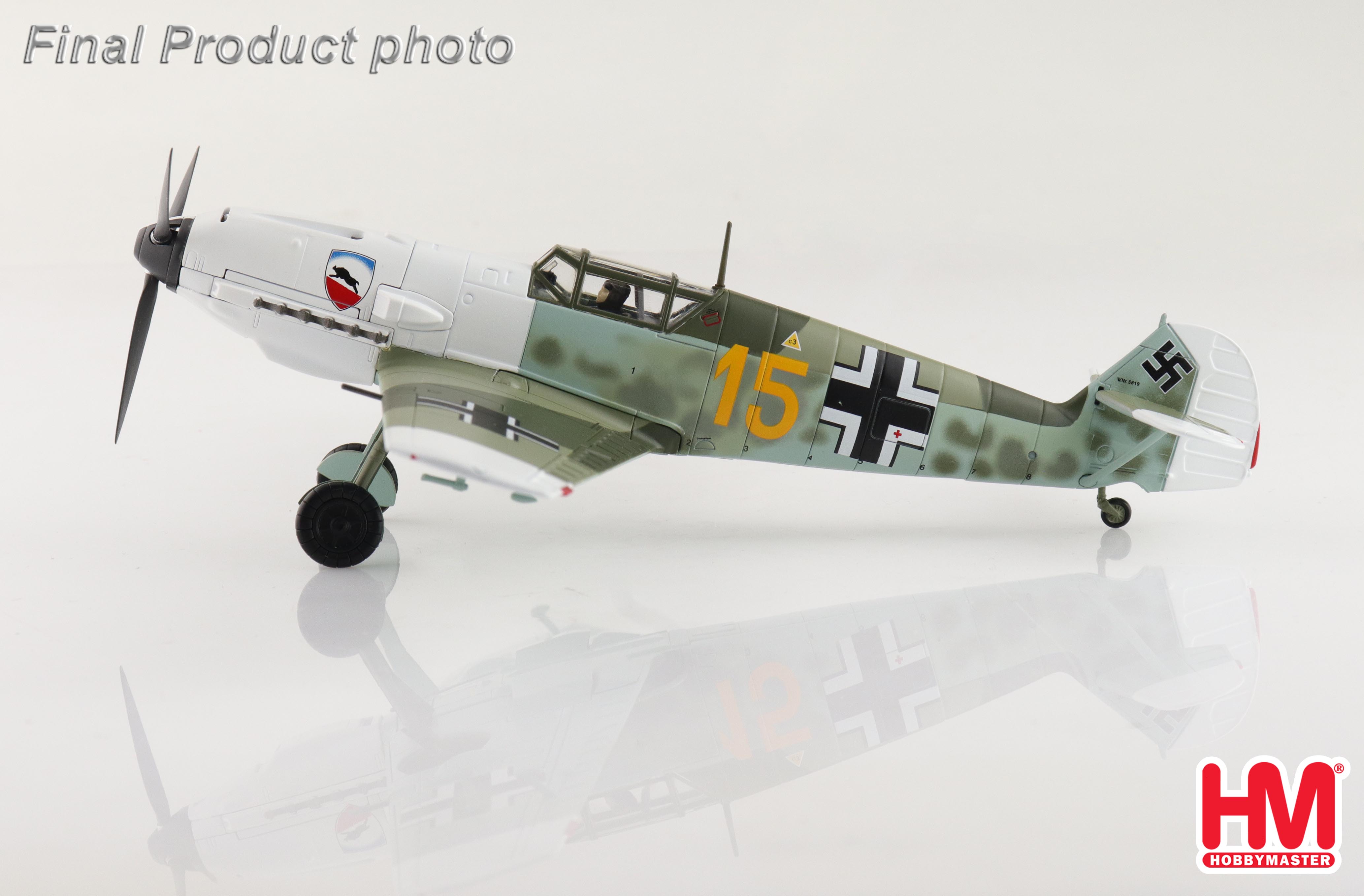 BF 109E-3 "Karl Wolff" Yellow 15, III/JG 52, France, August 1940