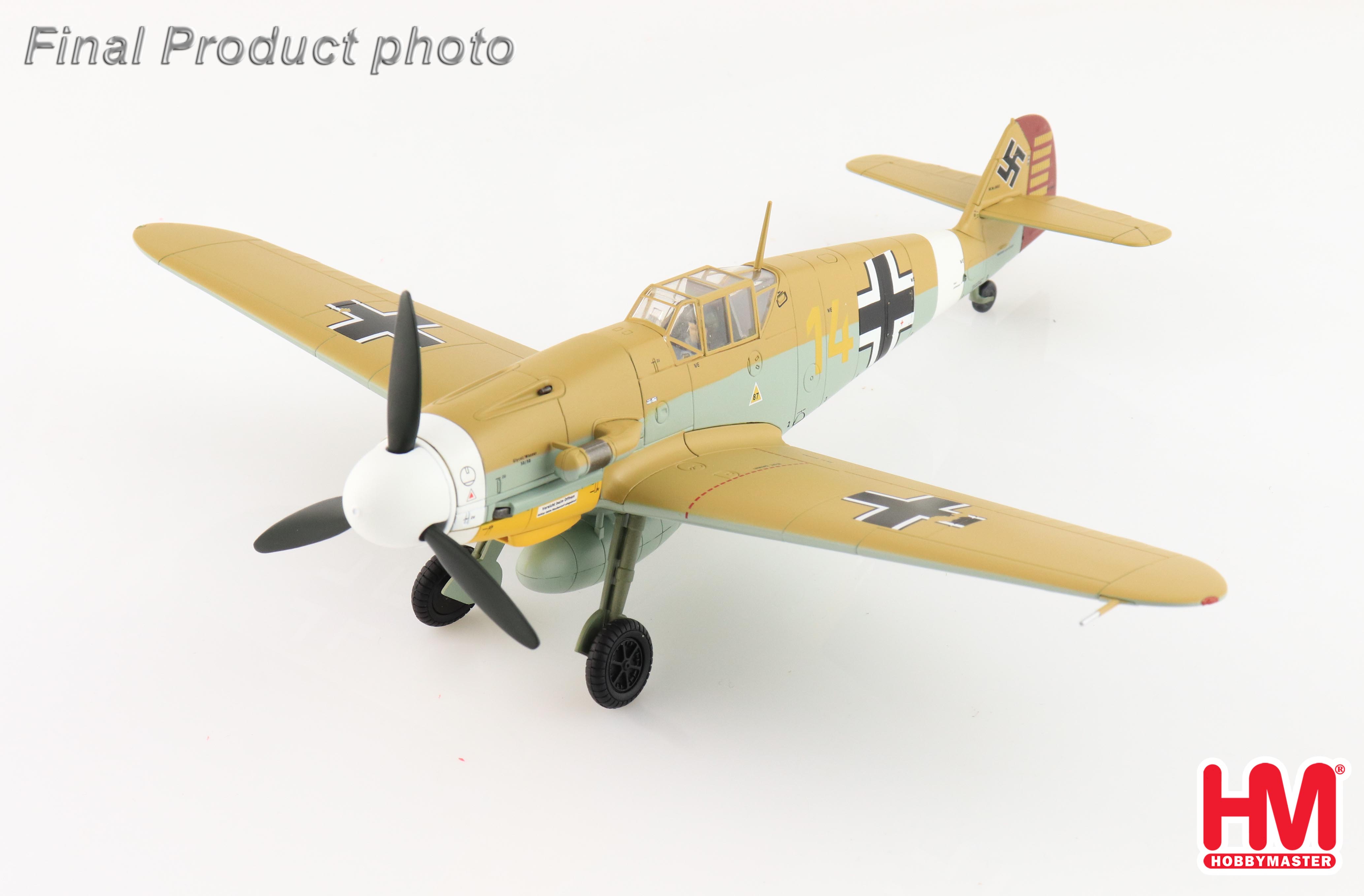 BF 109F-4 Trop "Star of Africa" flown by Lt. Hans-Joachim Marseille, 3 ...